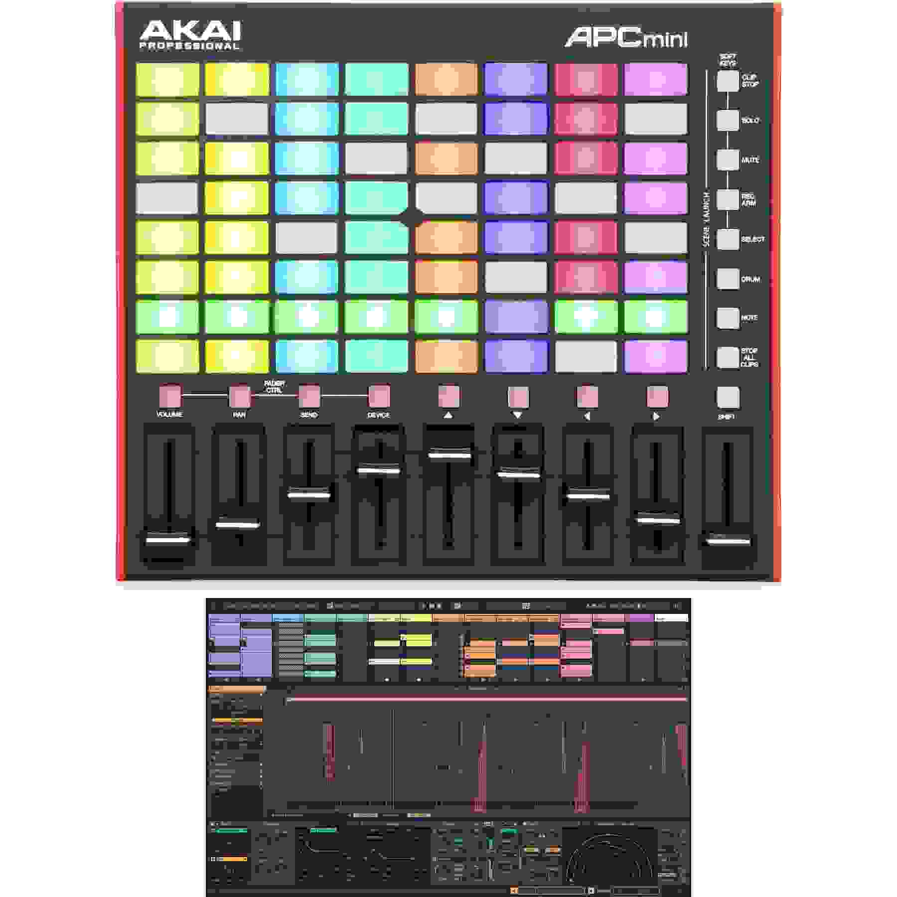 Akai Professional APC Mini Mk 2 Performance Controller with Ableton ...