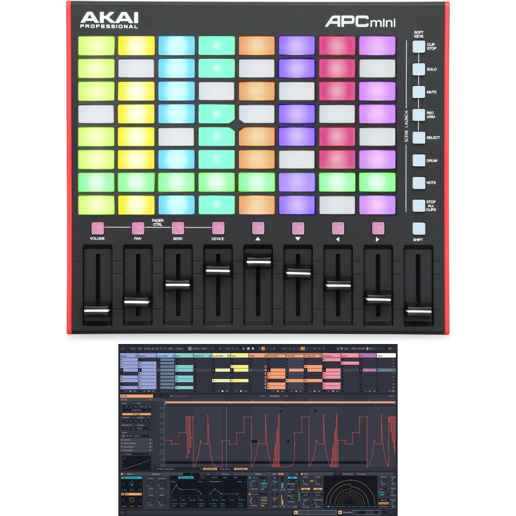 Akai Professional APC Mini Mk 2 Performance Controller with Ableton ...