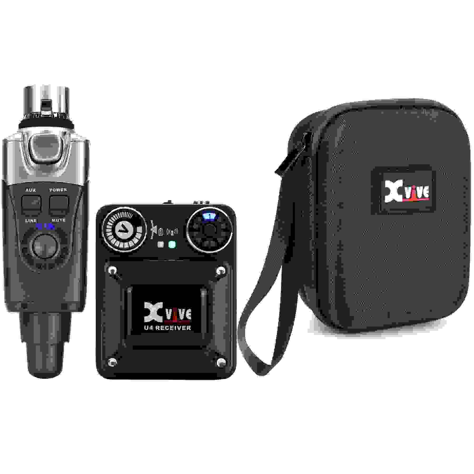 Xvive U4 Wireless In-ear Monitoring System and Case Bundle | Sweetwater