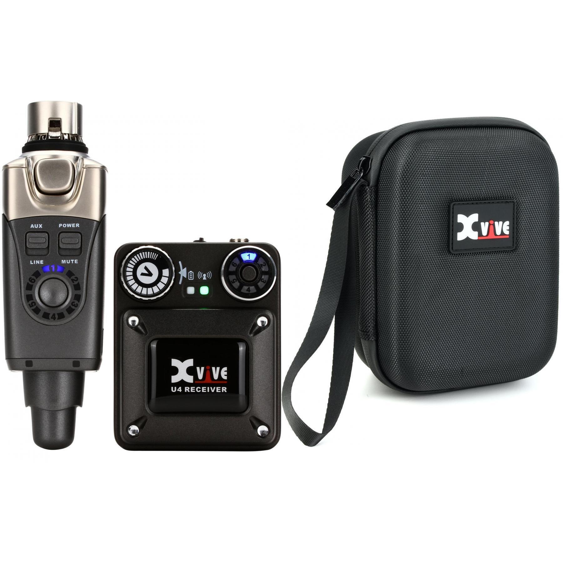 Xvive U4 Wireless In-ear Monitoring System and Case Bundle | Sweetwater