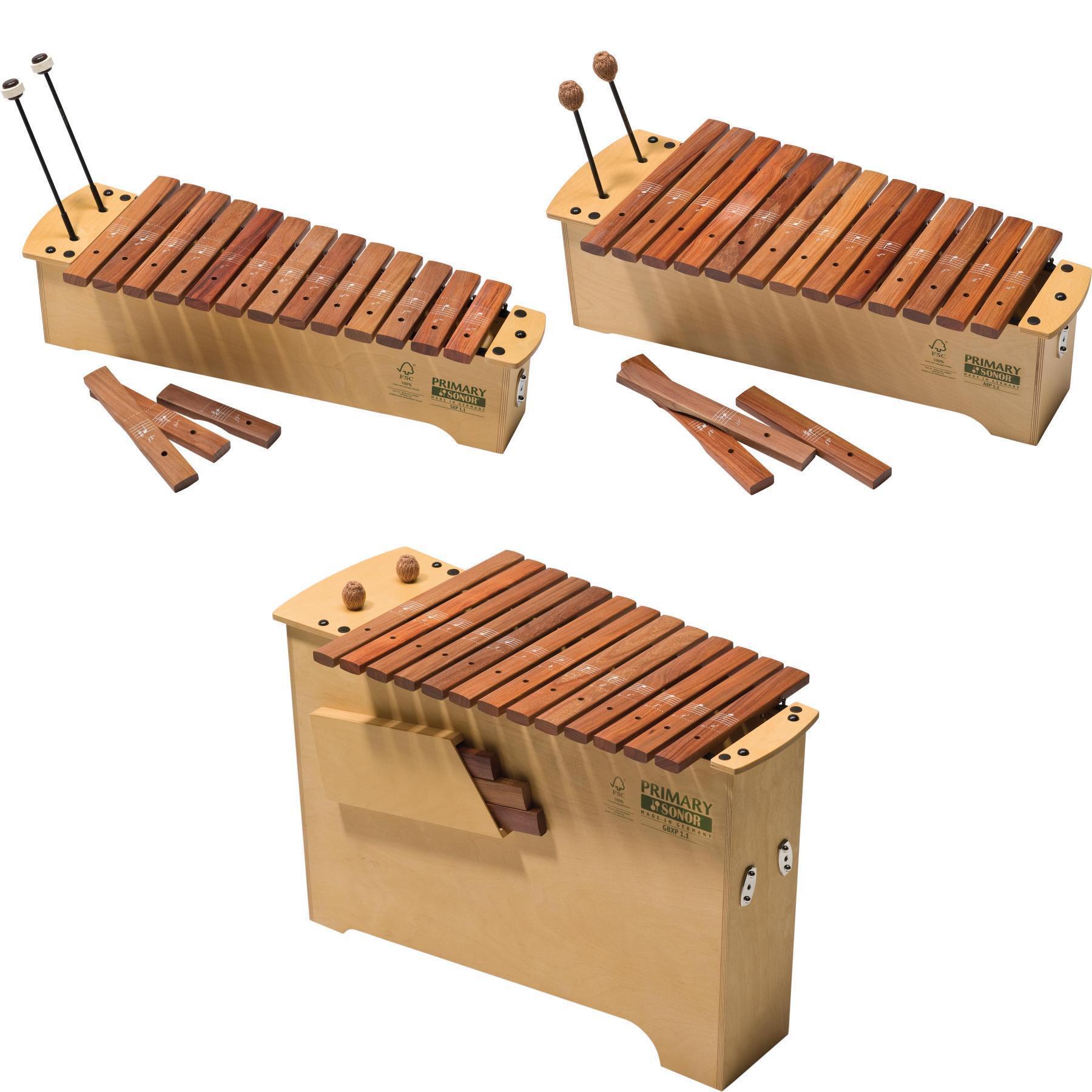 Sonor Orff Orff 1.1 Primary Xylophone 3 Piece Bundle | Sweetwater