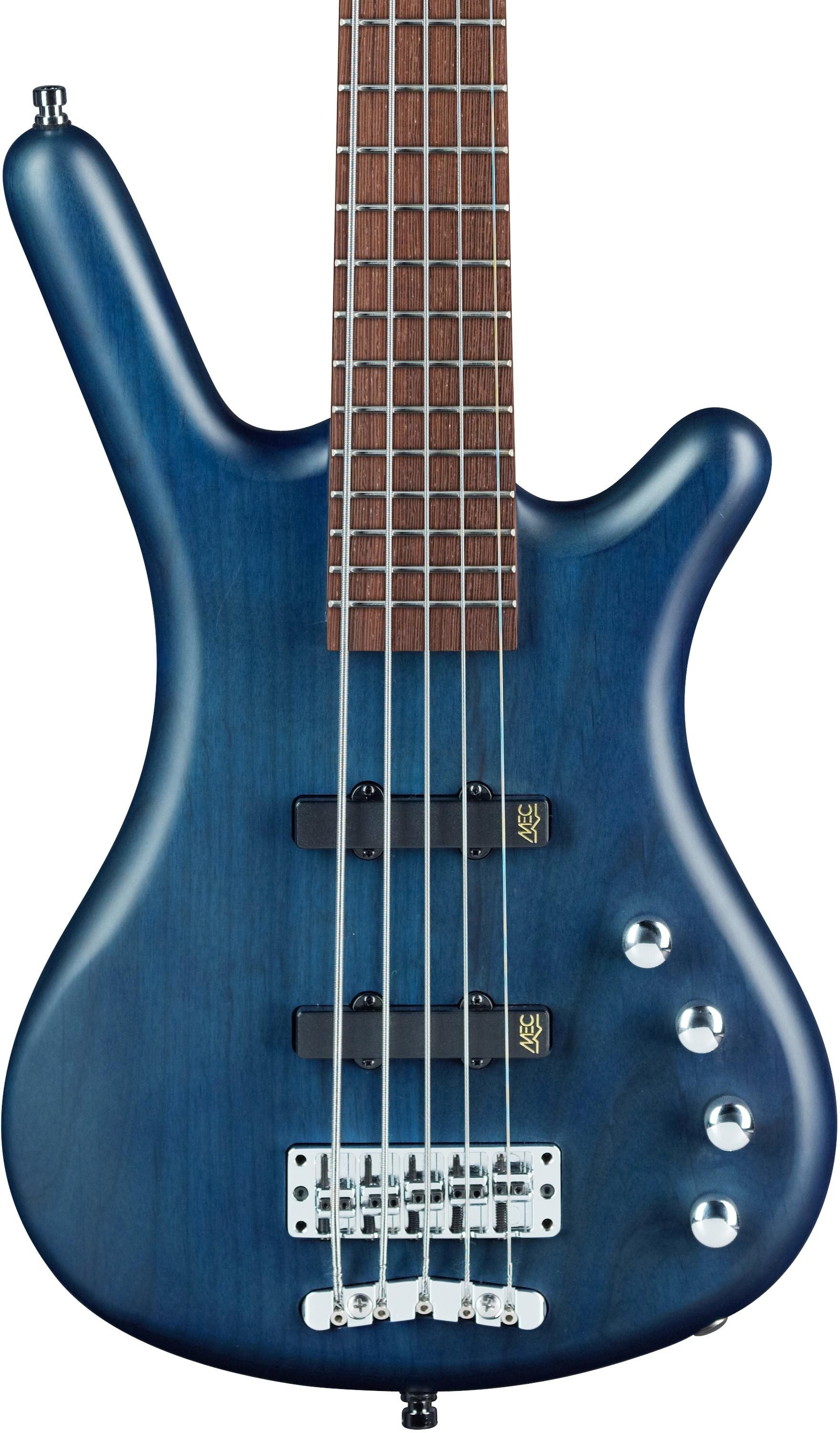 Warwick RockBass Corvette Basic 5-string Bass Guitar - Ocean Blue ...
