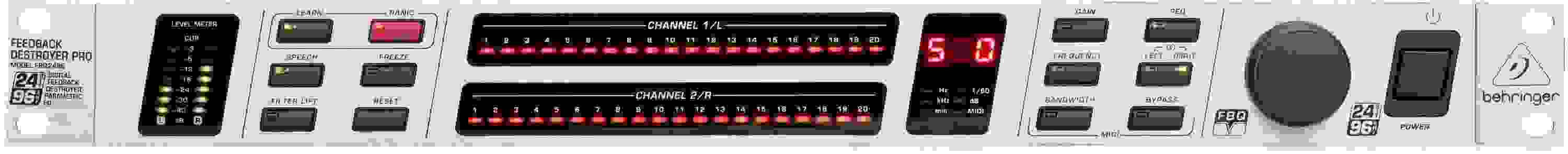 Behringer Feedback Destroyer Pro FBQ2496 | Sweetwater