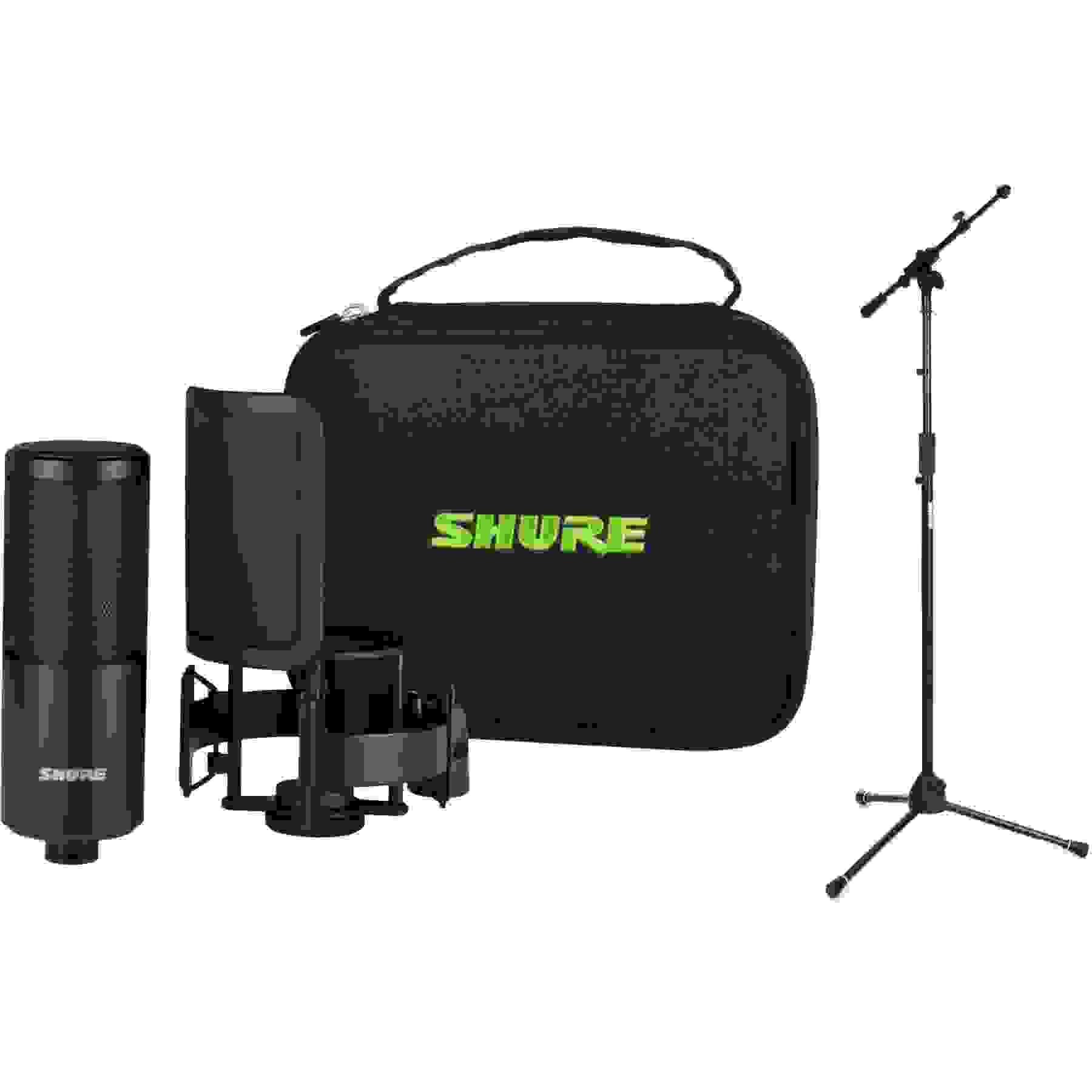 Shure SM4 Dual-diaphragm Condenser Home Recording Microphone Kit with ...