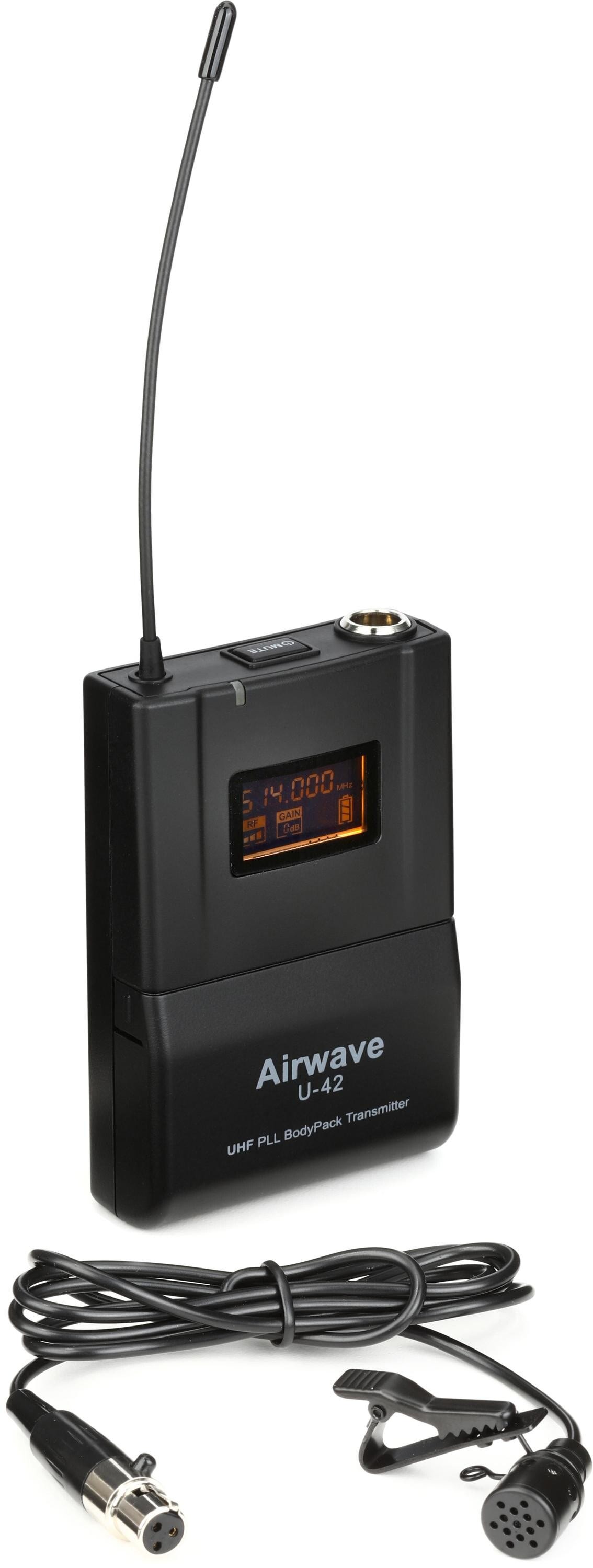 Airwave Technologies U-42 AT-4000 Series Replacement Bodypack and ...