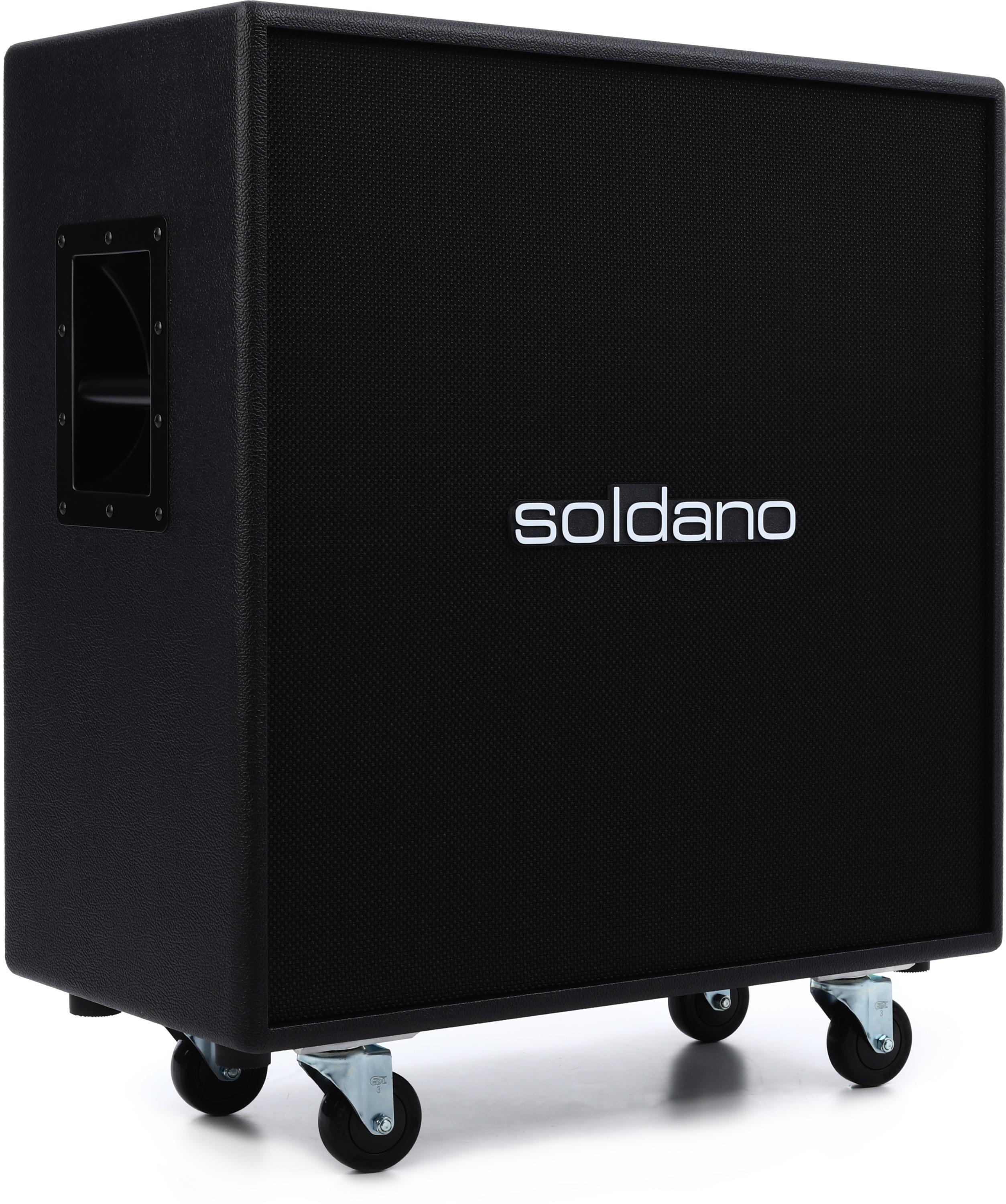 Soldano 412 Straight Cabinet 4x12-inch Extension Cabinet - Black ...