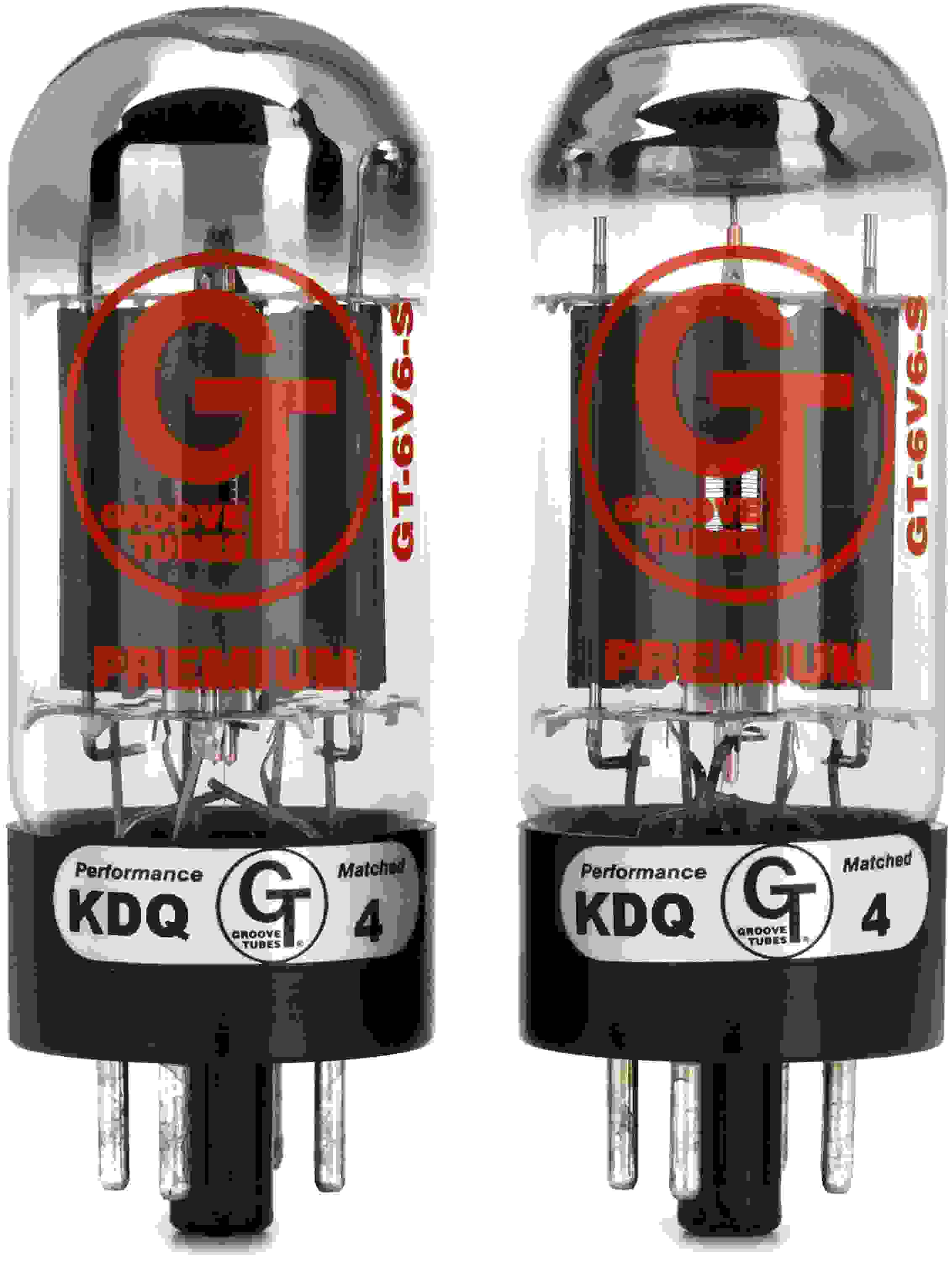 Groove Tubes GT-6V6S Select Power Tubes - Medium Duet | Sweetwater