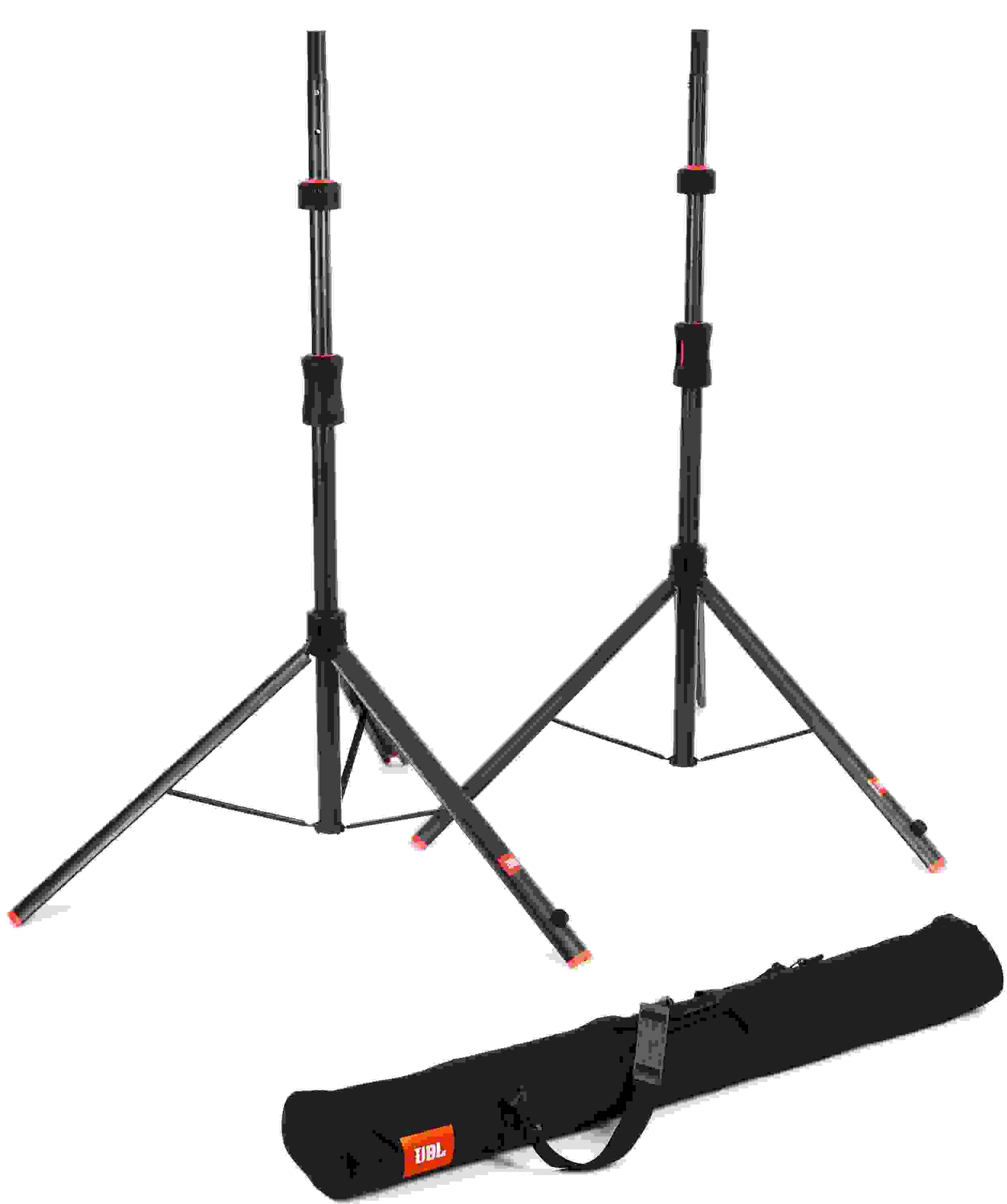 JBL Bags JBLSPKSTGAPROSET JBL Pro Gas Lift Spkr Std Set & Bag | Sweetwater