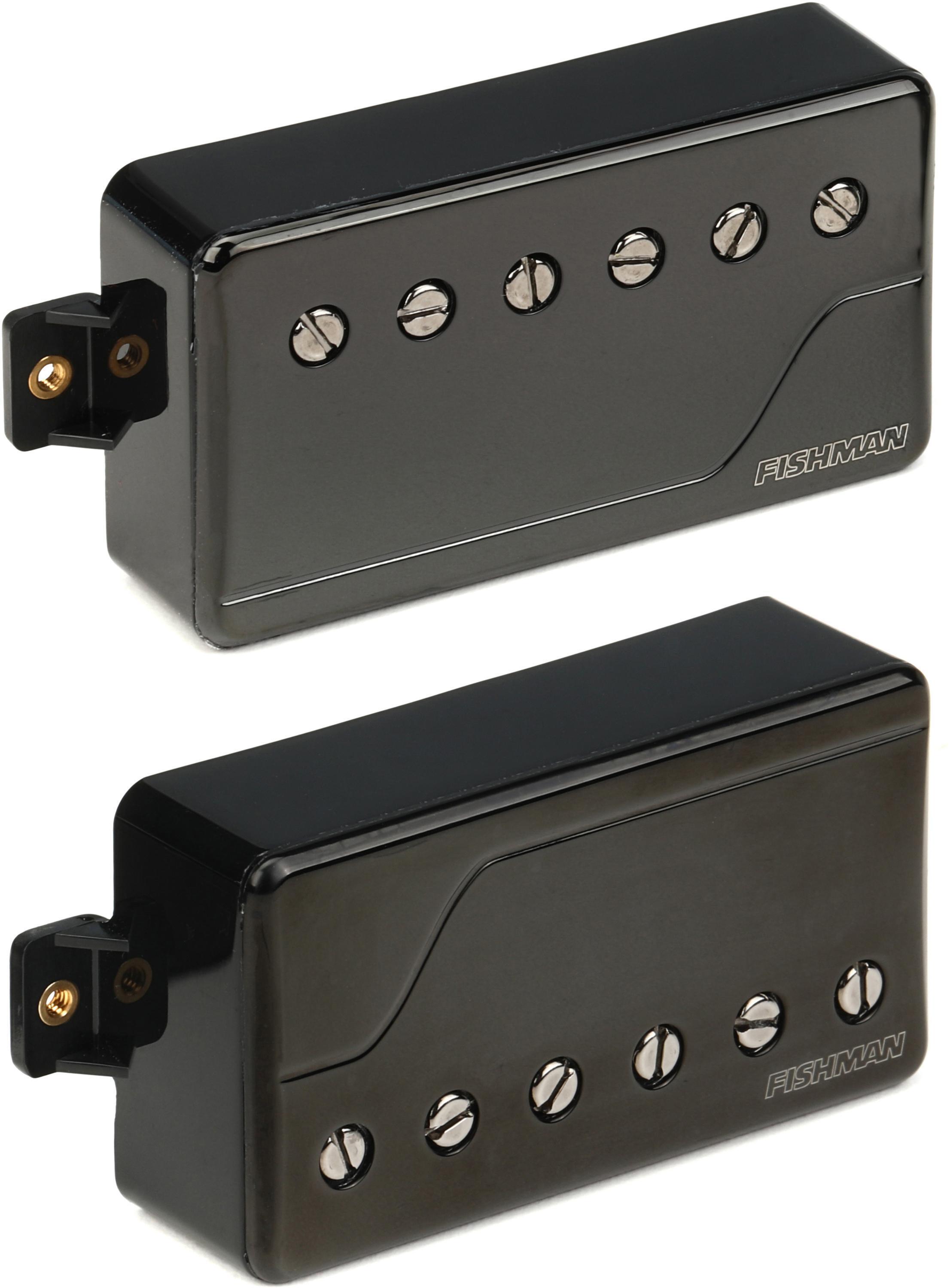 Fishman Fluence Will Adler Active Signature 2-piece Pickup Set - Black ...