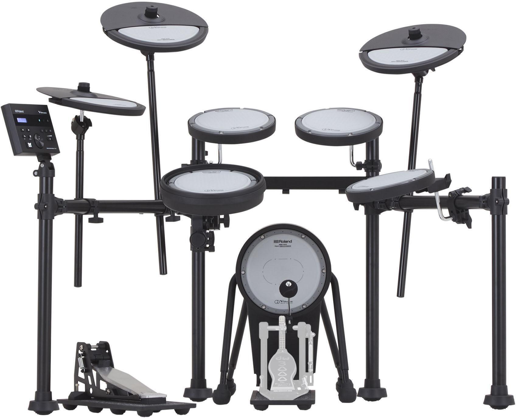 Roland V-Drums Quiet Design VQD106 Electronic Drum Set | Sweetwater