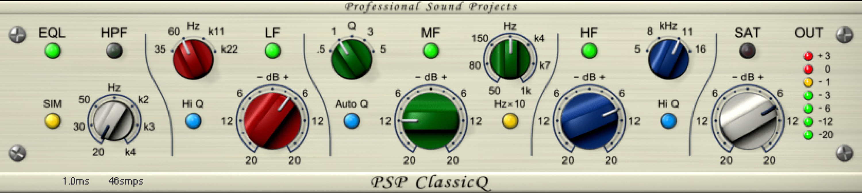 PSP Audioware ClassicQ British EQ Plug-in | Sweetwater