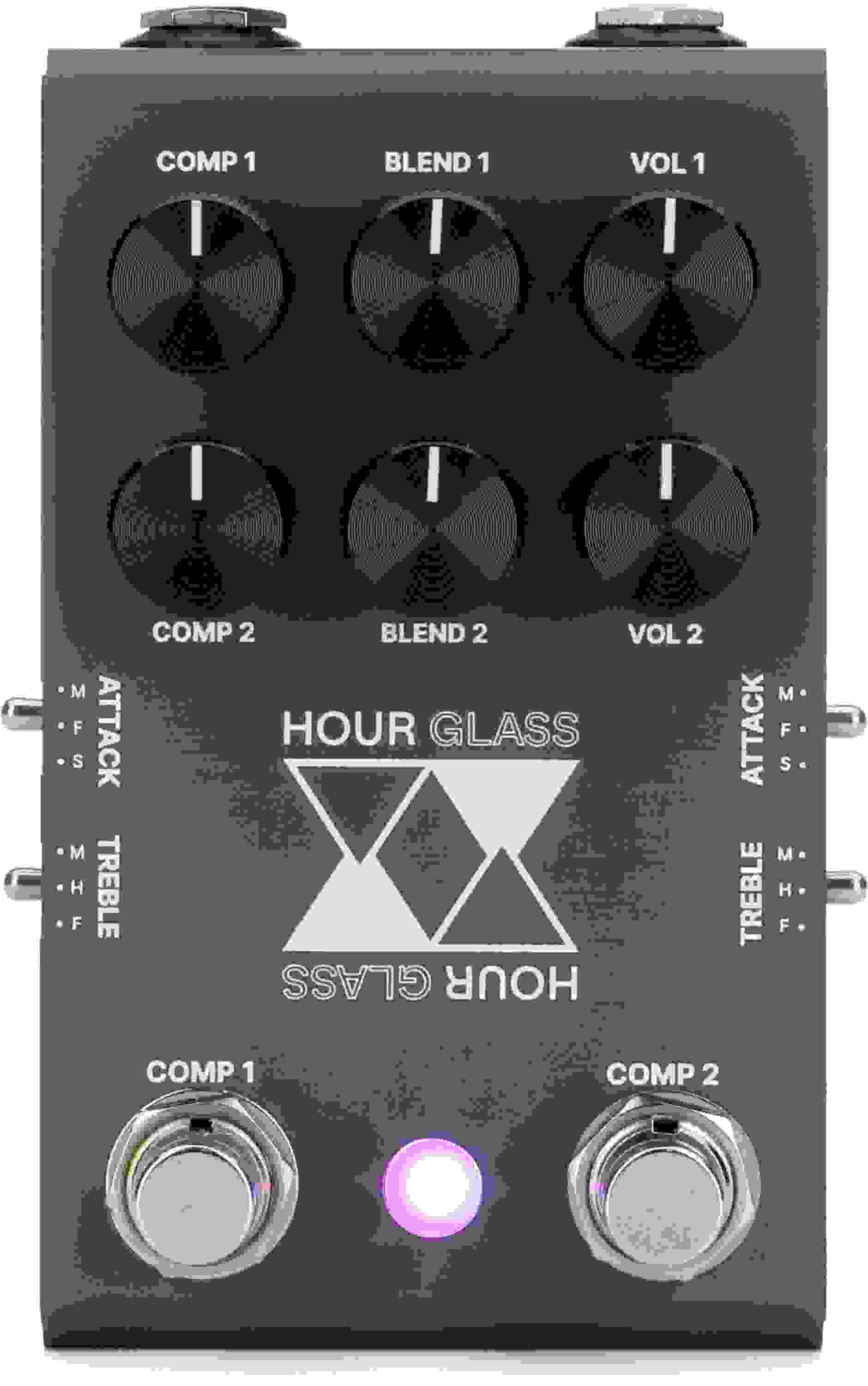 Jackson Audio Hourglass Dual Compressor Pedal | Sweetwater