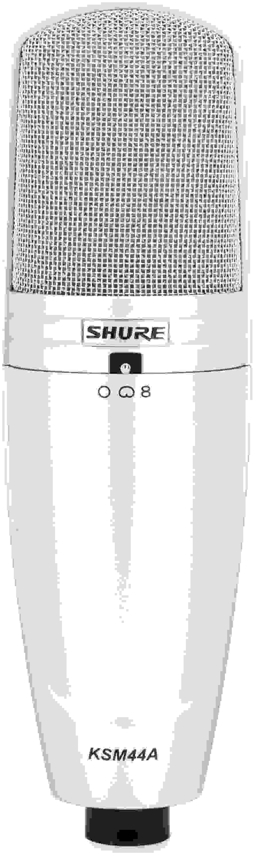 Shure KSM44A Large-diaphragm Condenser Microphone | Sweetwater