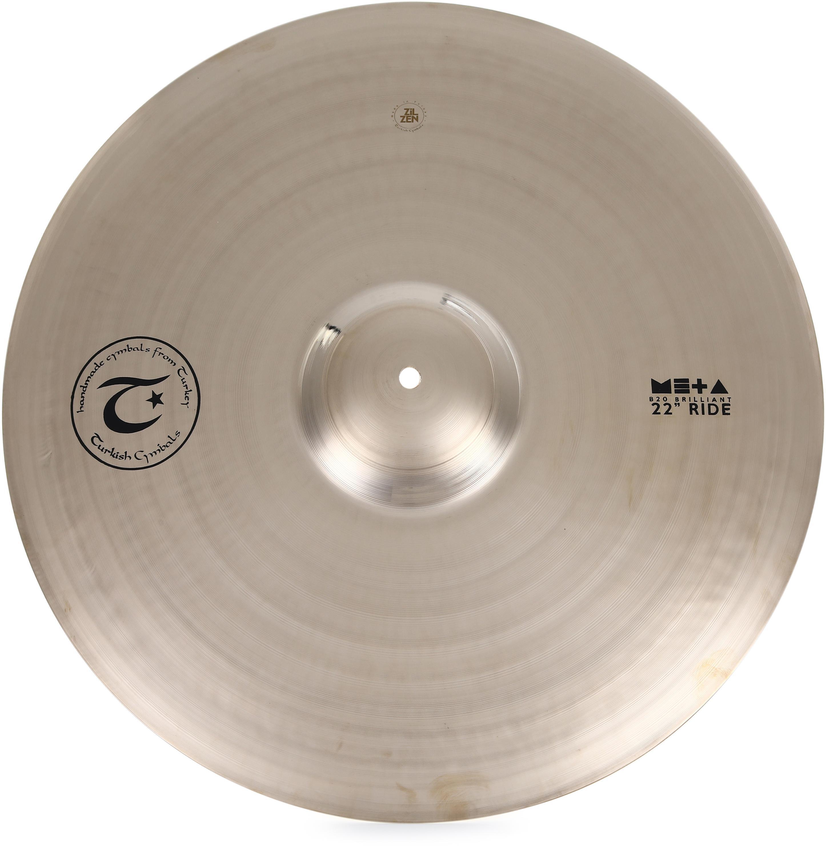 Turkish Cymbals META Ride Cymbal - 22 inch | Sweetwater