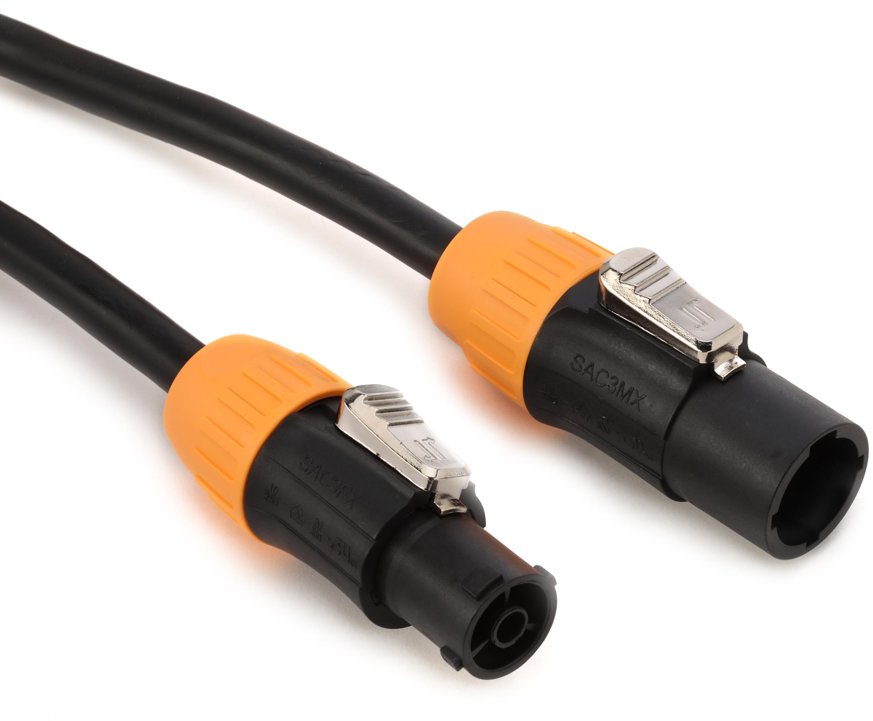 Accu-Cable SIP113 IP65 Male to Female Power Link Cable - 3 Feet ...