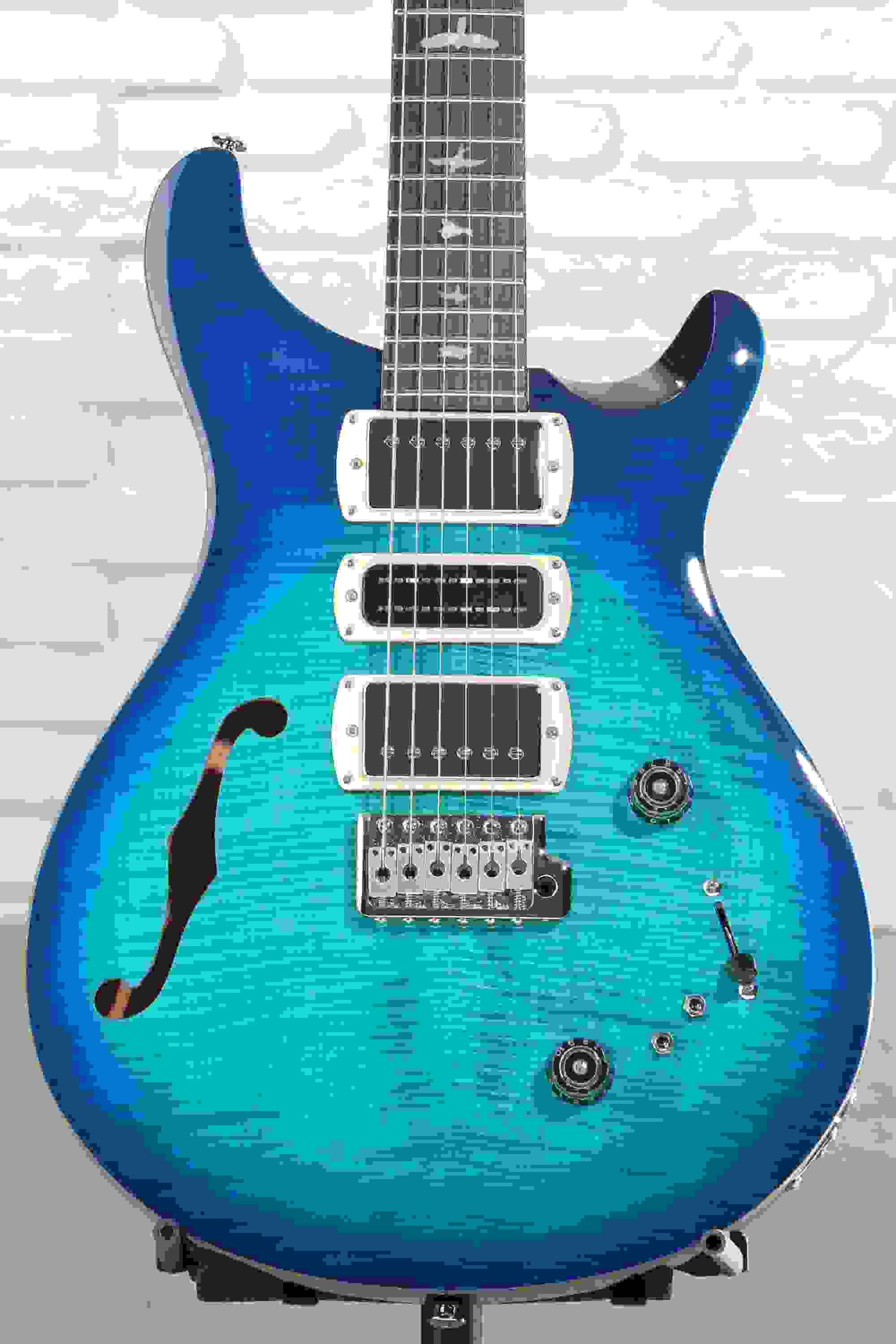 PRS SE Special Semi-Hollow Electric Guitar - Lake Blue | Sweetwater