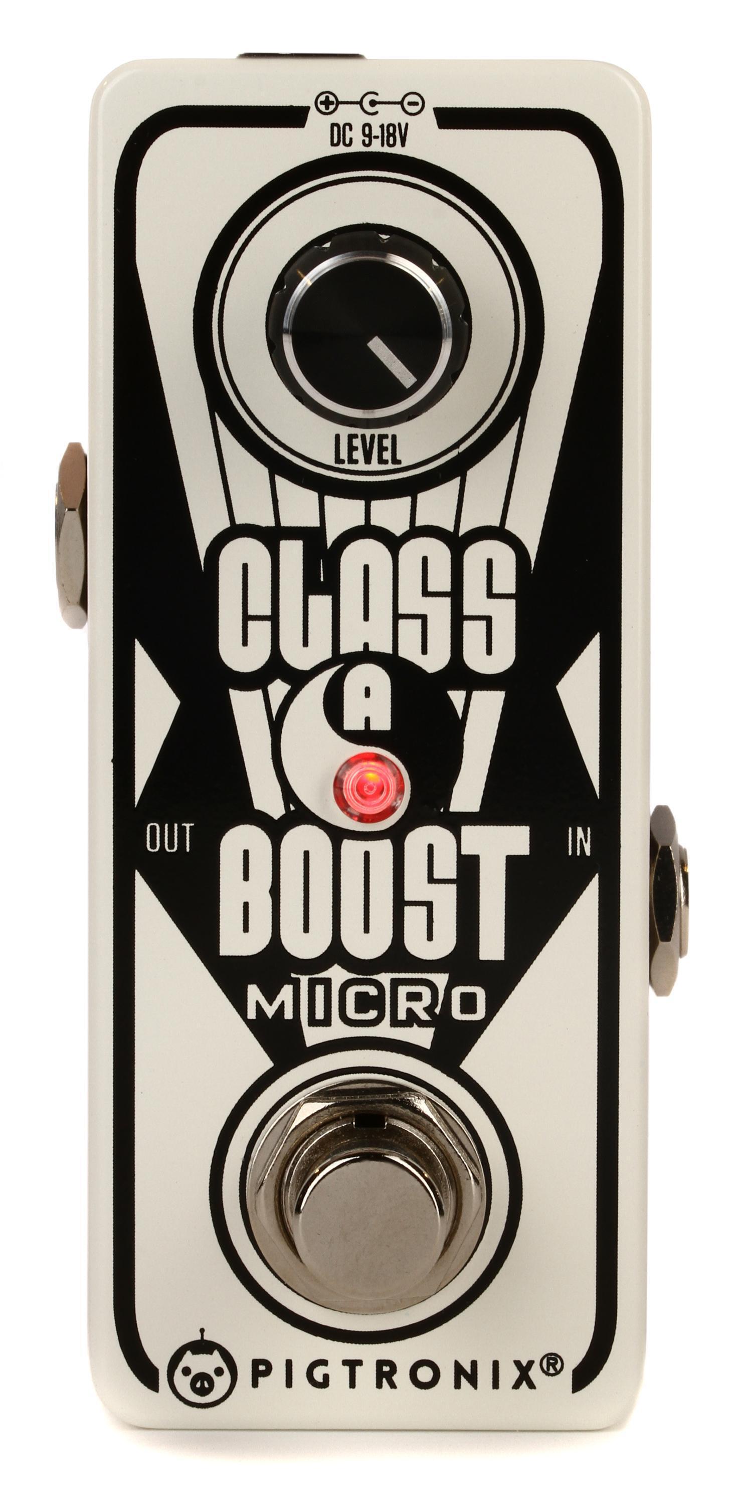 Pigtronix Class A Micro Boost Pedal | Sweetwater