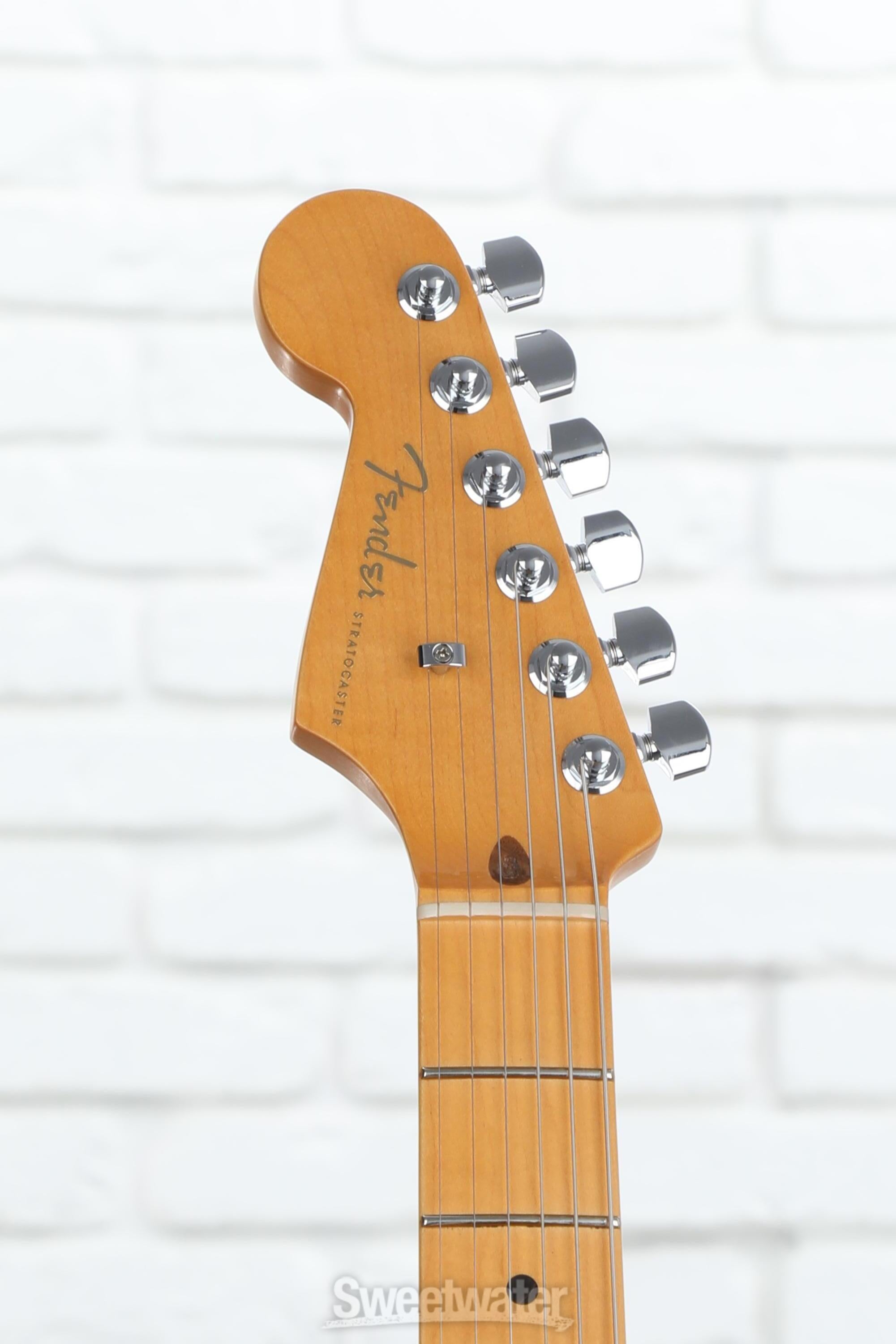 Fender American Ultra Stratocaster Left-handed - Ultraburst with Maple ...
