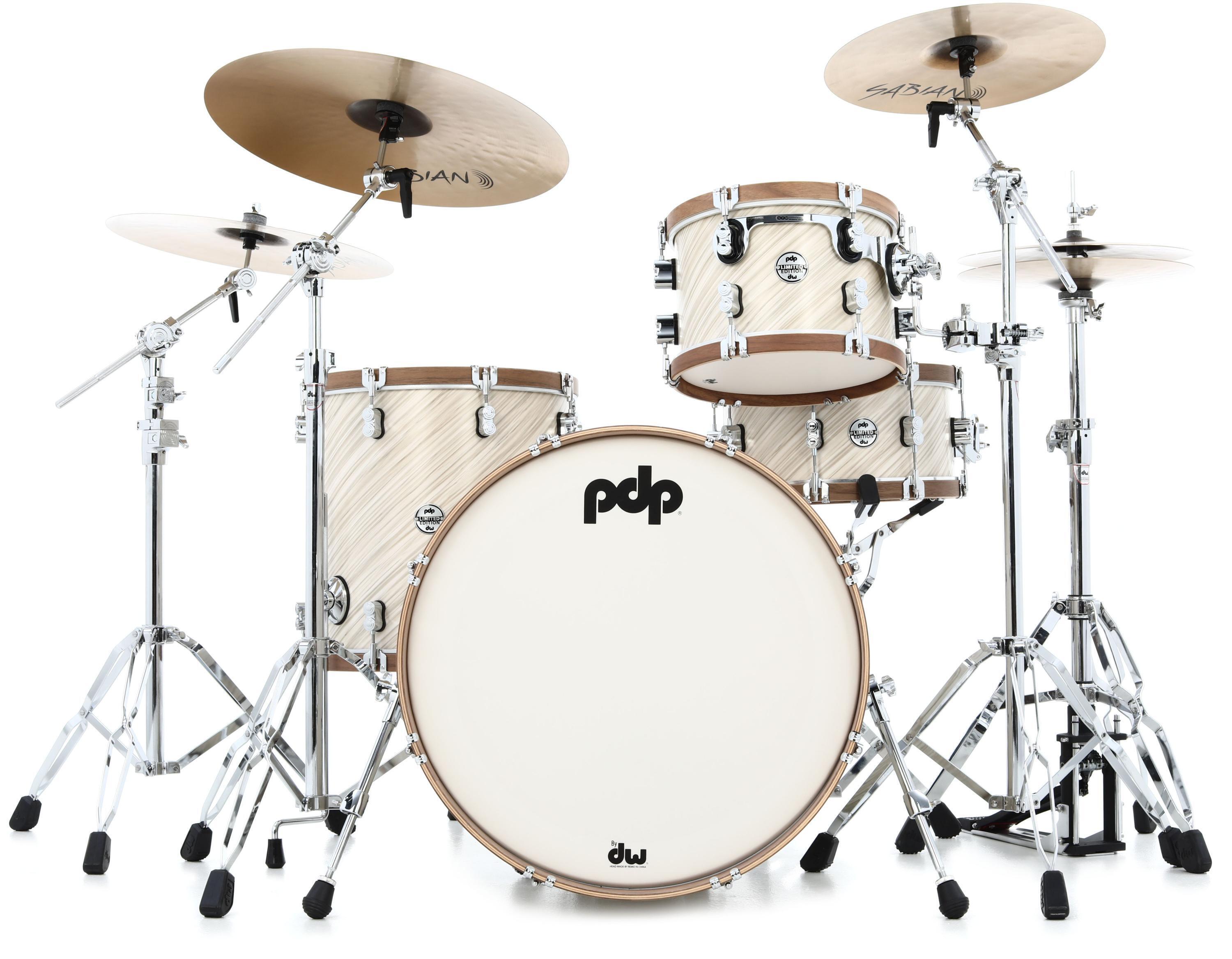 PDP Concept Maple 3-piece Shell Pack - Twisted Ivory, Limited Edition ...
