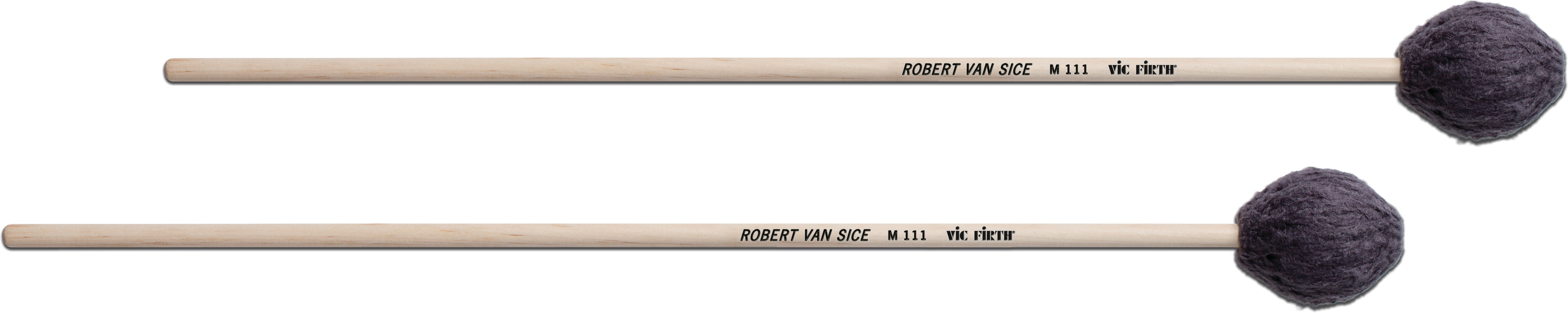 Vic Firth M111 Robert van Sice Signature Marimba Mallets - Very Soft ...
