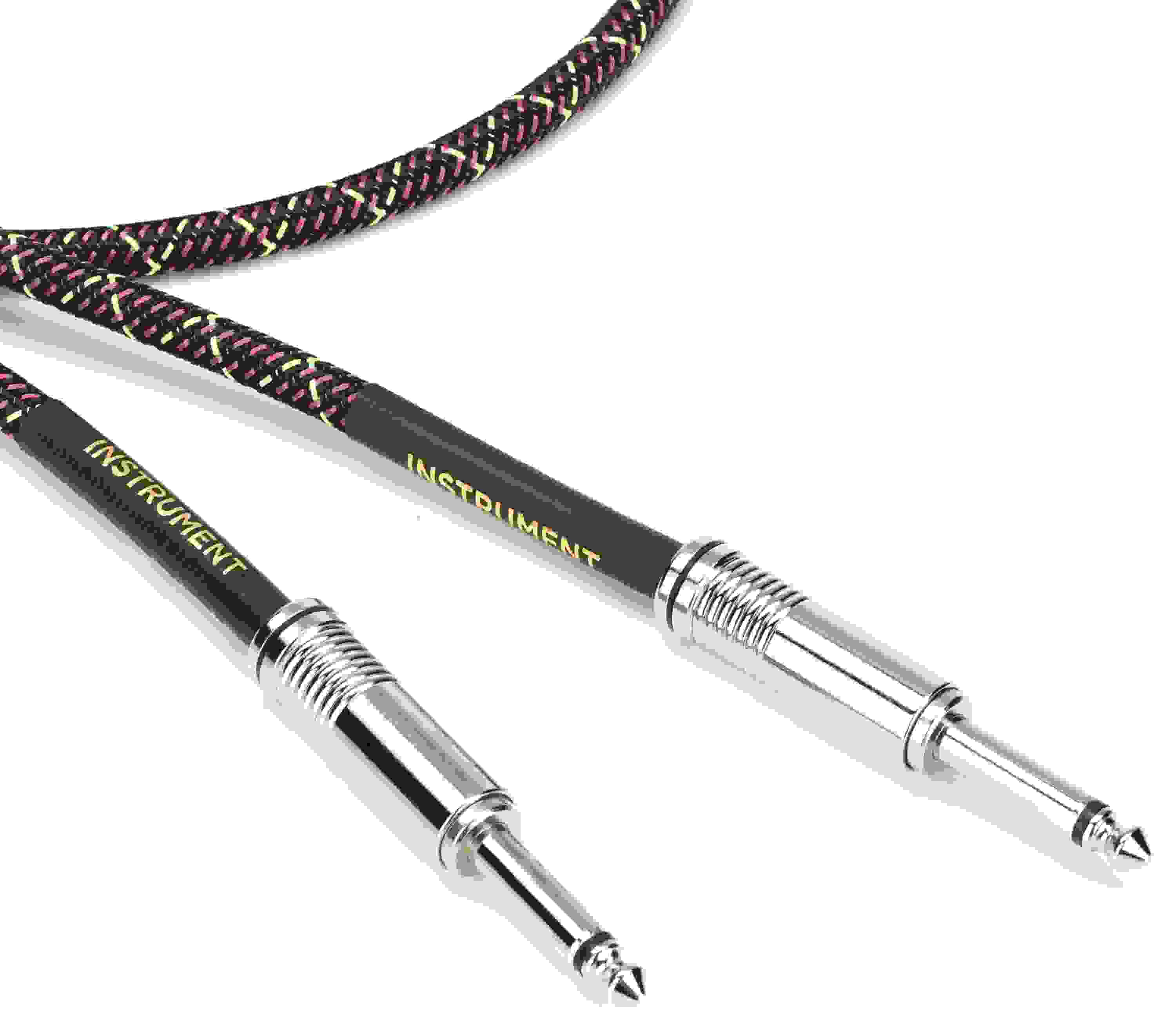 Ernie Ball EB6431 Braided Instrument Cable - 18 foot, Purple Python ...