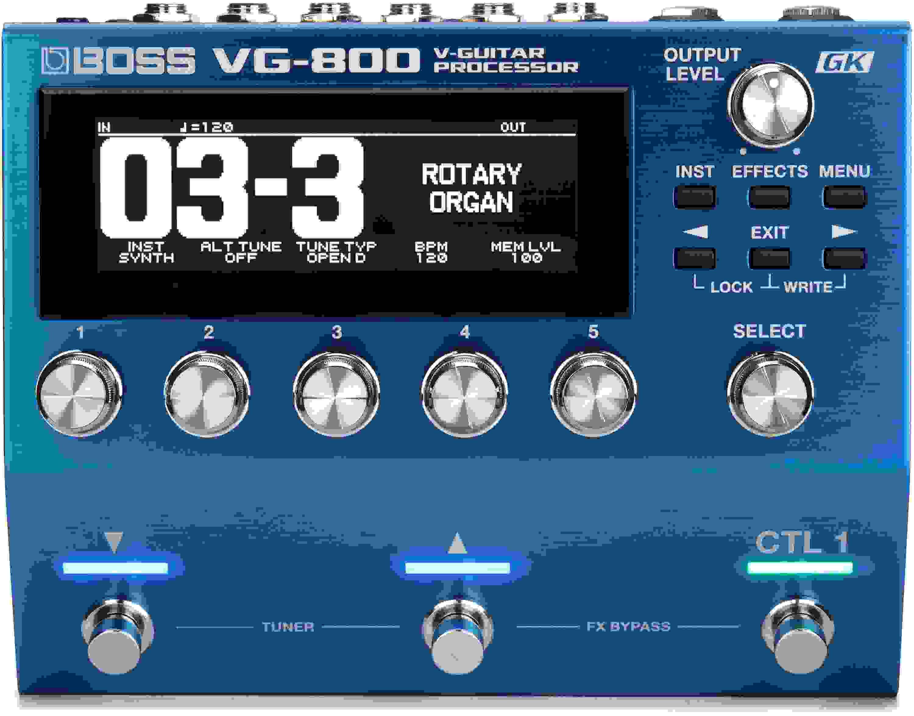 Boss VG-800 V-Guitar Processor for Guitar and Bass | Sweetwater