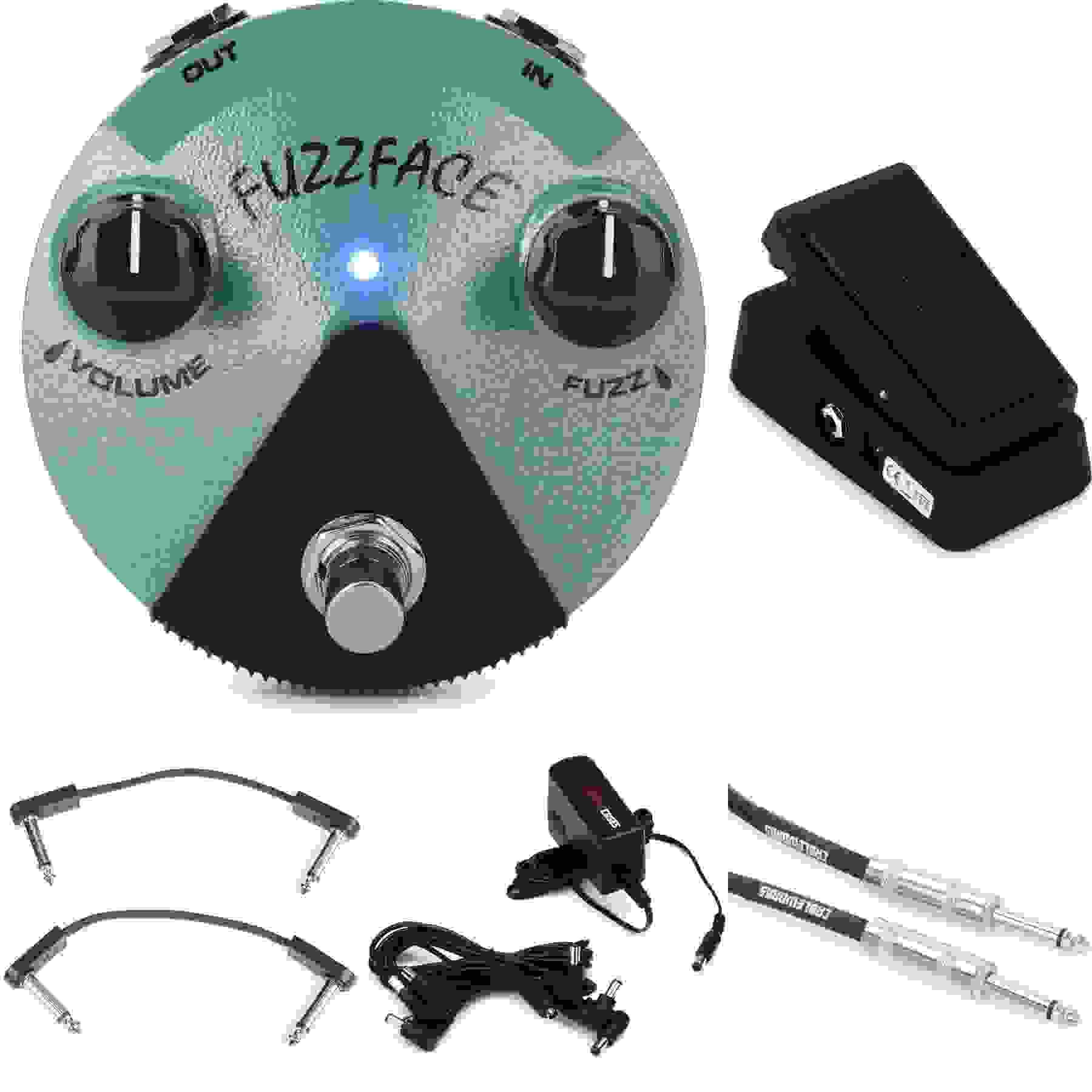 Dunlop Cry Baby Mini Wah and Jimi Hendrix Fuzz Face Mini Pedal Pack ...