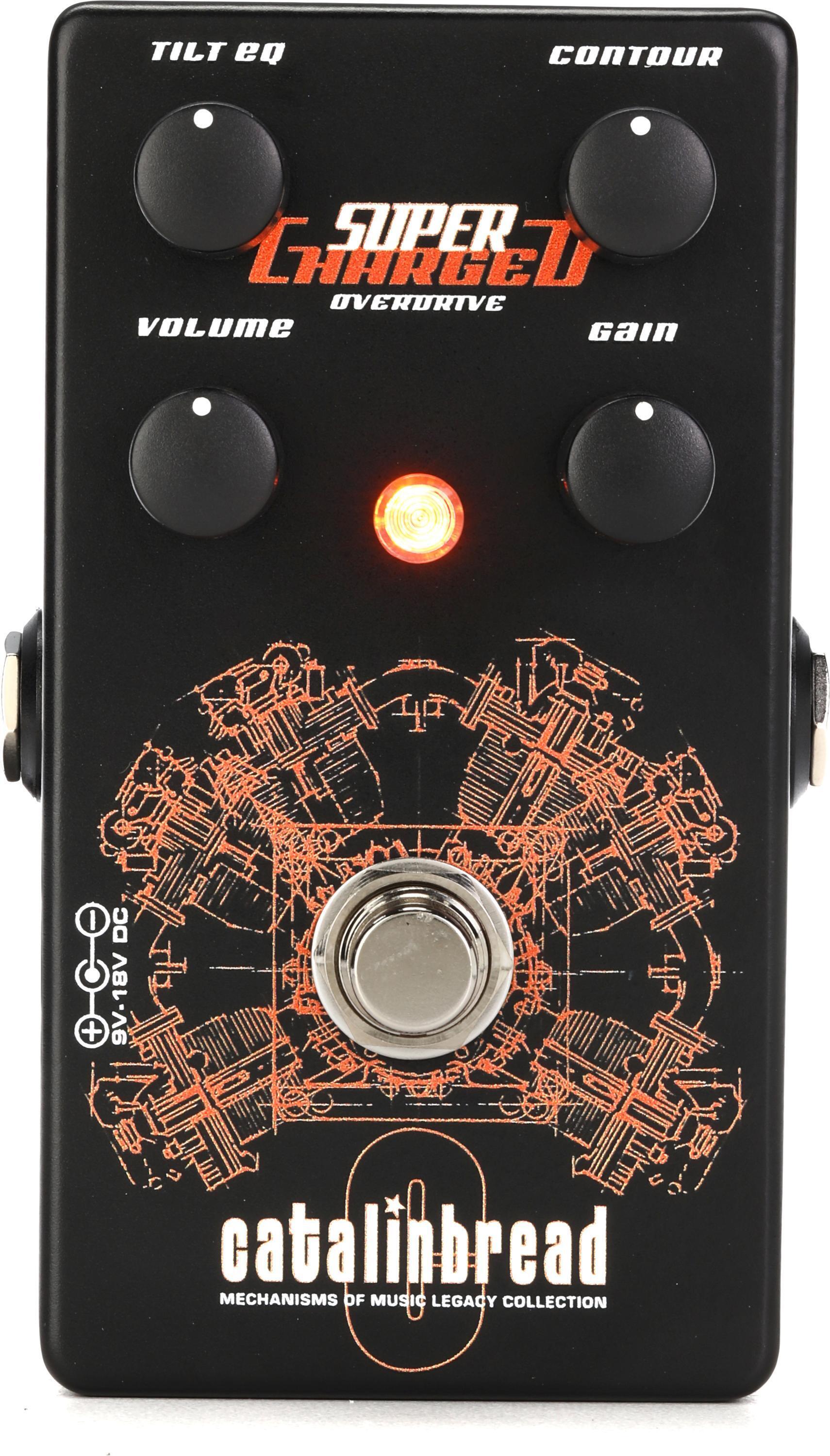Catalinbread SuperCharged Overdrive Reissue Pedal | Sweetwater