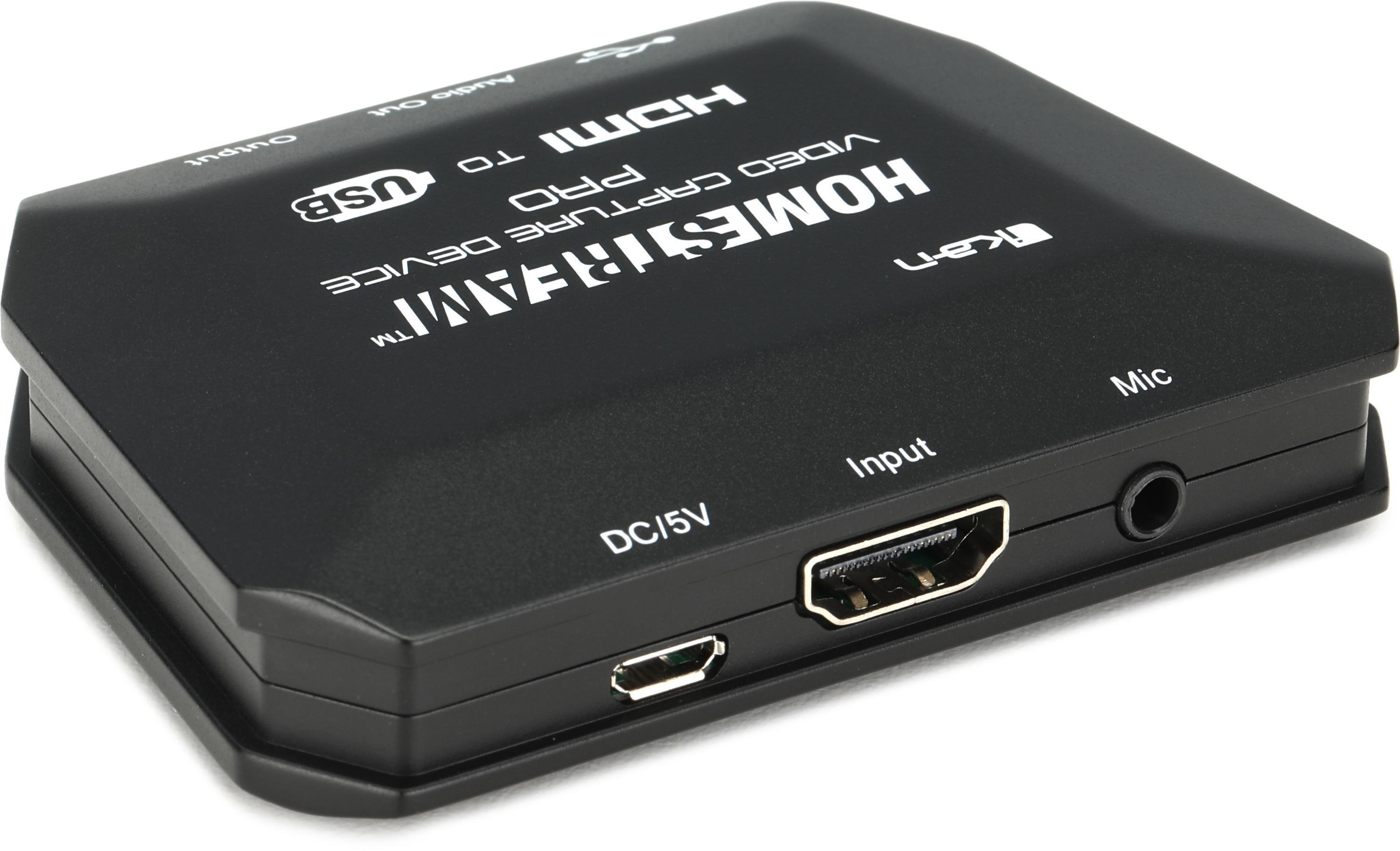 Ikan HS-VCD-PRO HomeStream HDMI to USB Video Capture Device | Sweetwater
