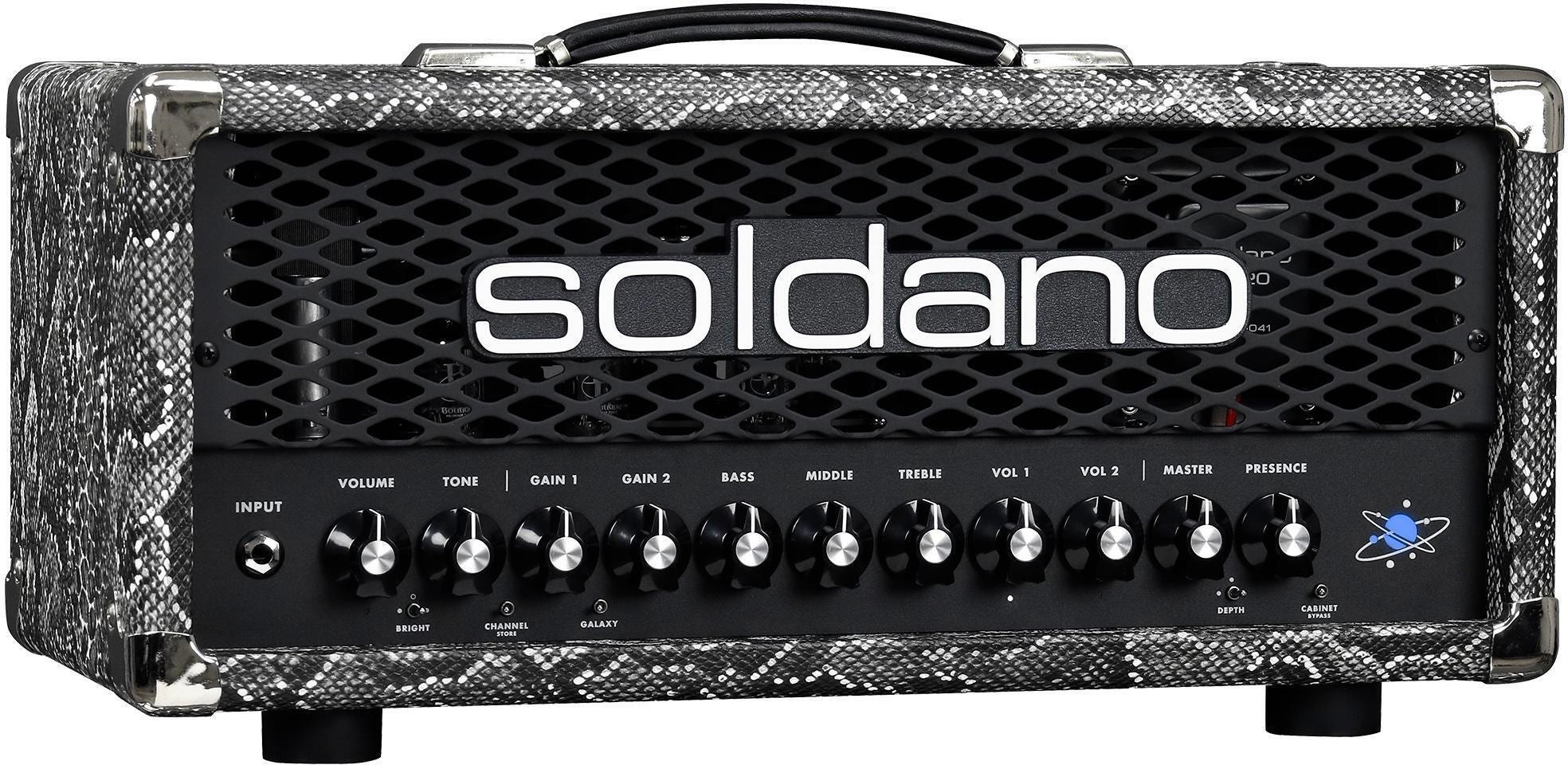 Soldano Astro-20 20-watt 3-channel Tube Head - Snakeskin | Sweetwater