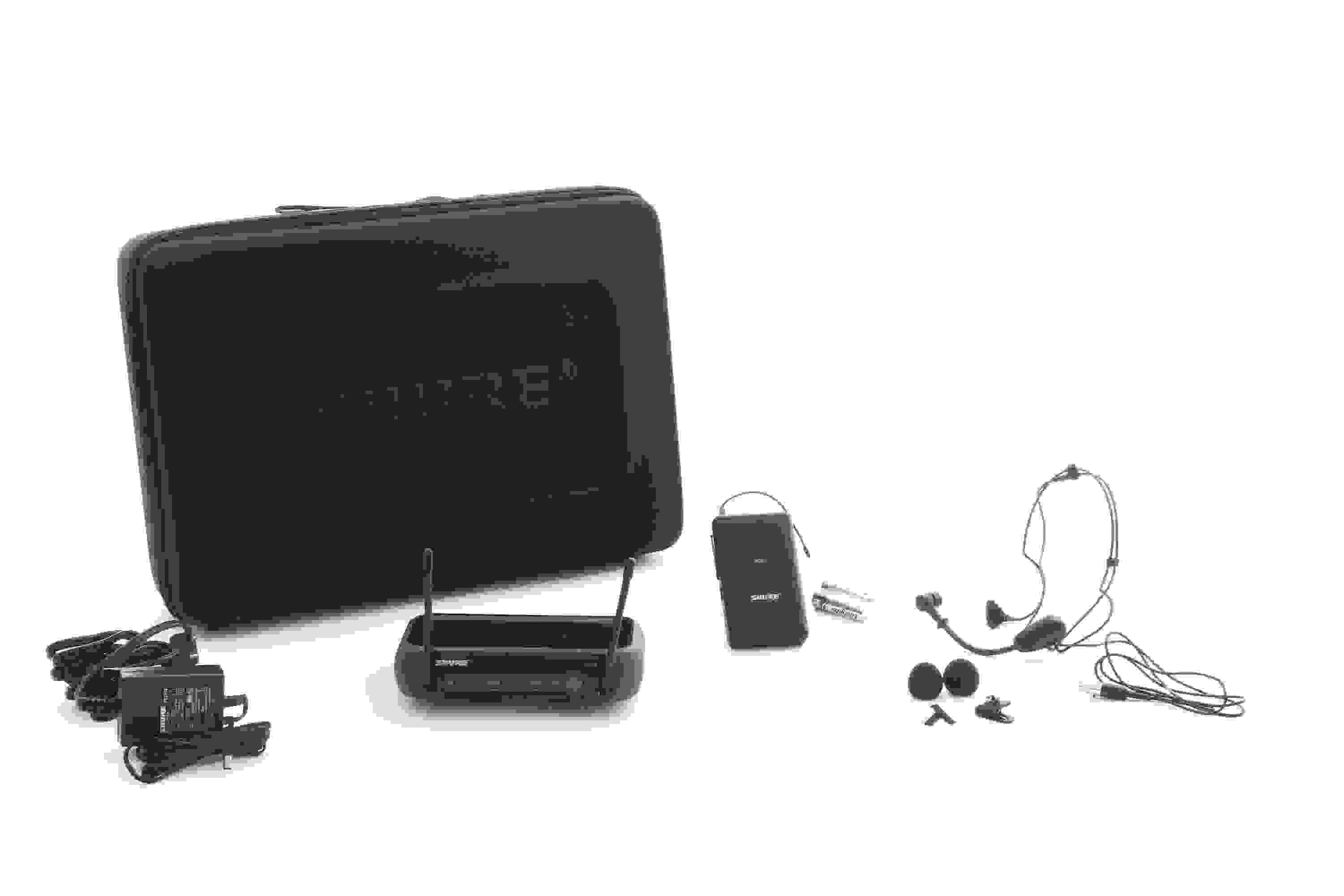 Shure PGX14/PG30 Headworn Wireless System - J6 Band, 572 - 590 MHz ...
