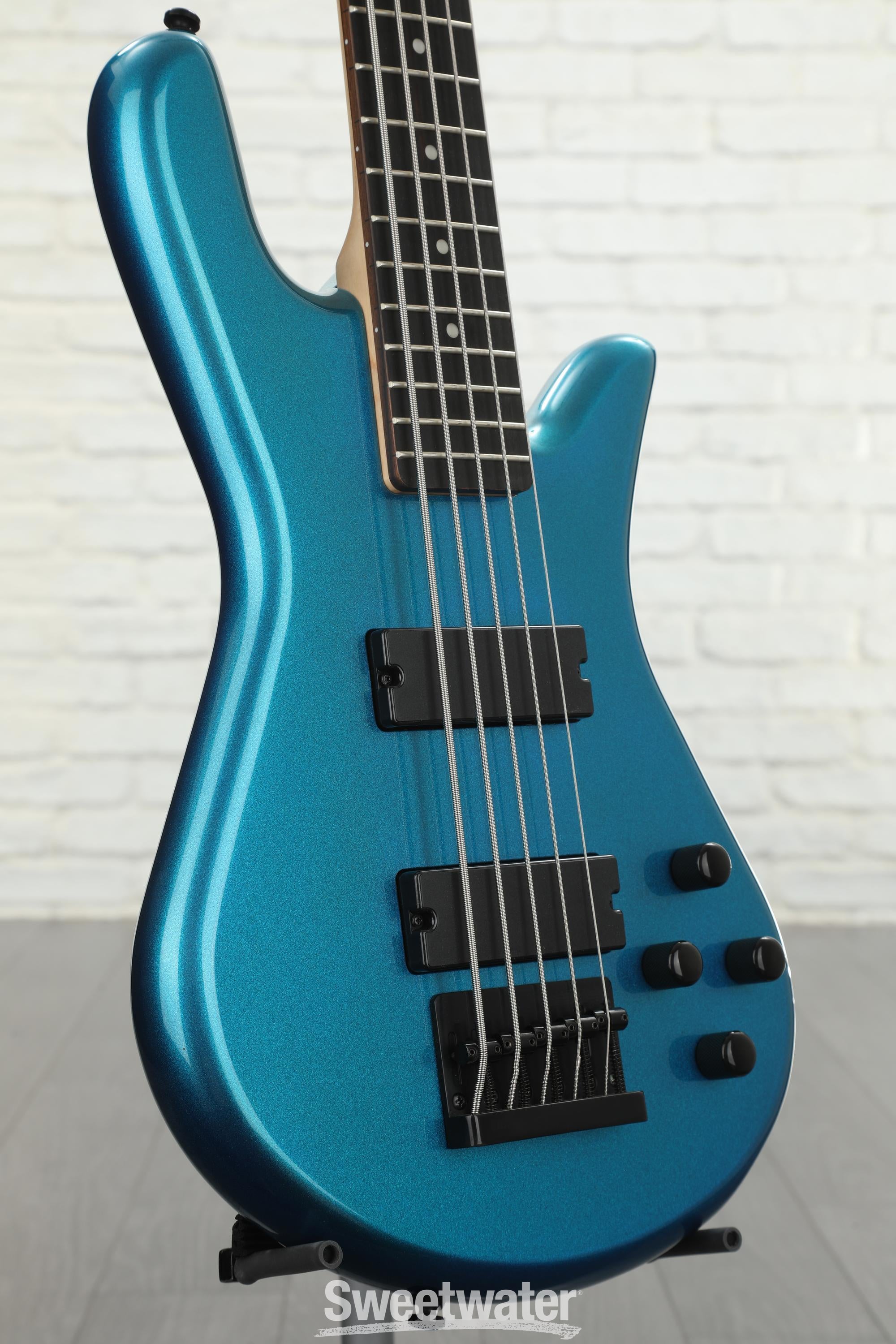 Spector Performer 5 Bass Guitar - Metallic Blue | Sweetwater