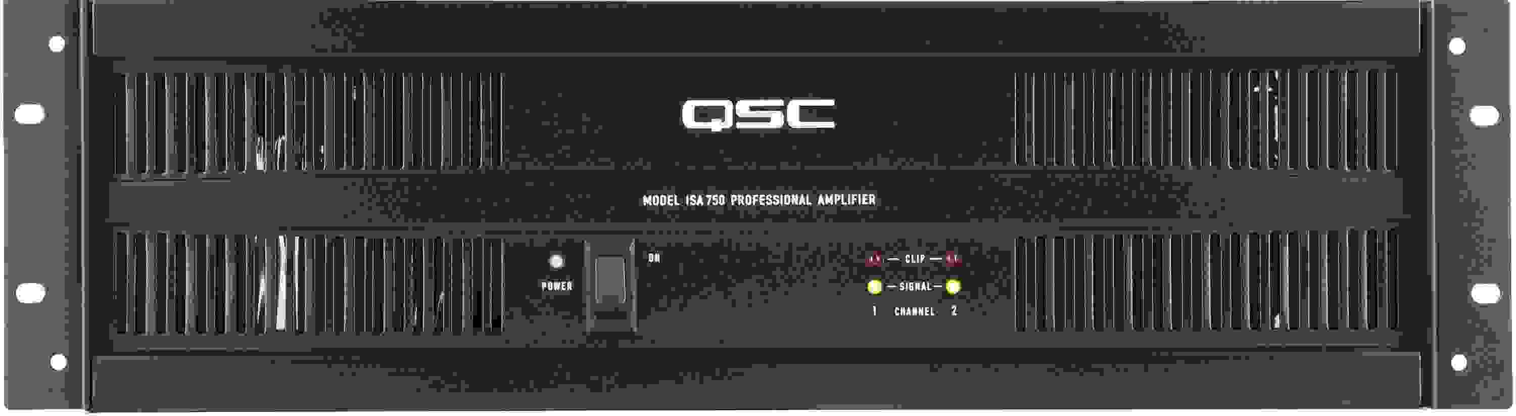 QSC ISA750 650W 2-channel Power Amplifier | Sweetwater