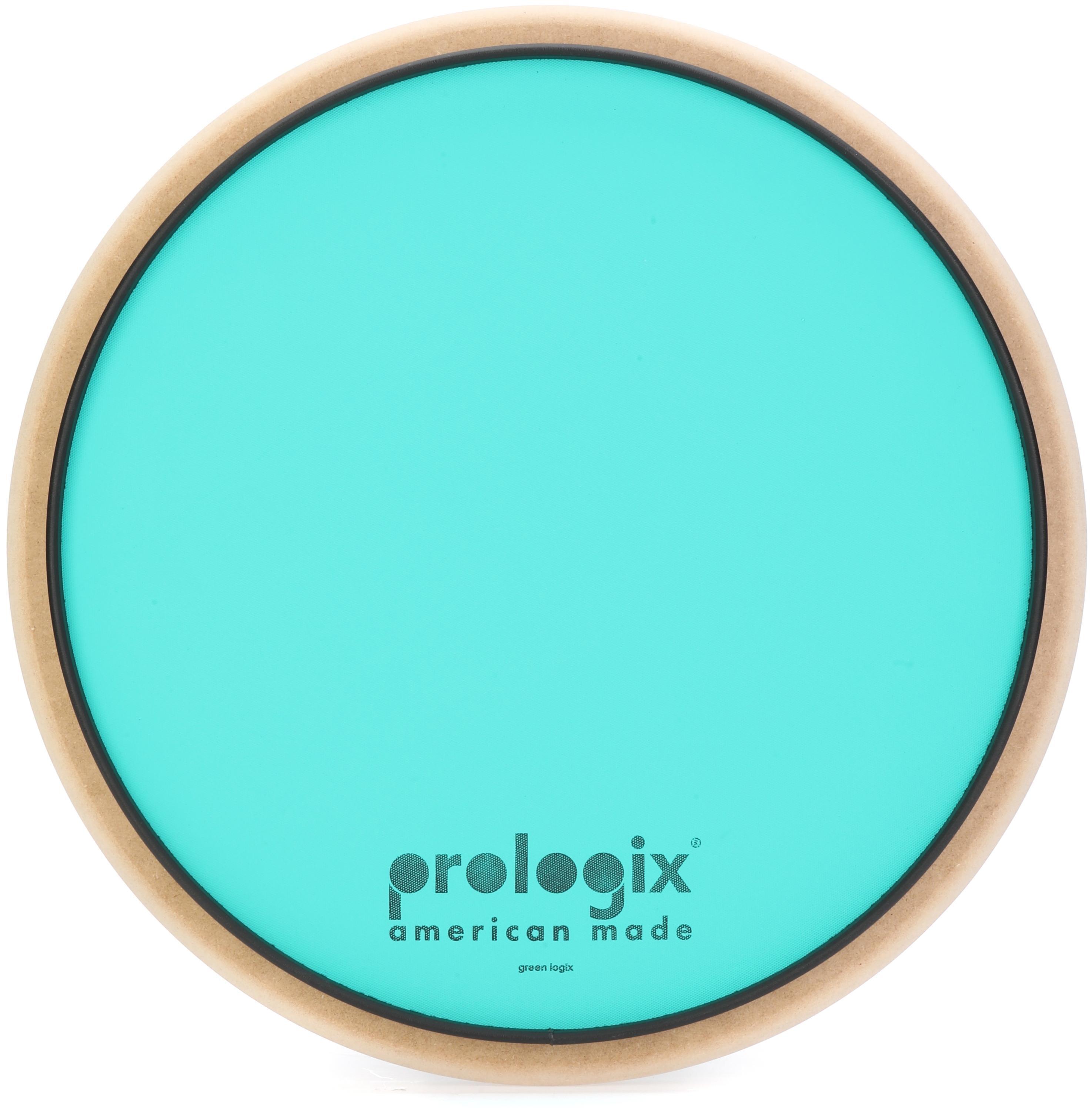 Prologix Percussion Green Logix Practice Pad - 12 inch | Sweetwater