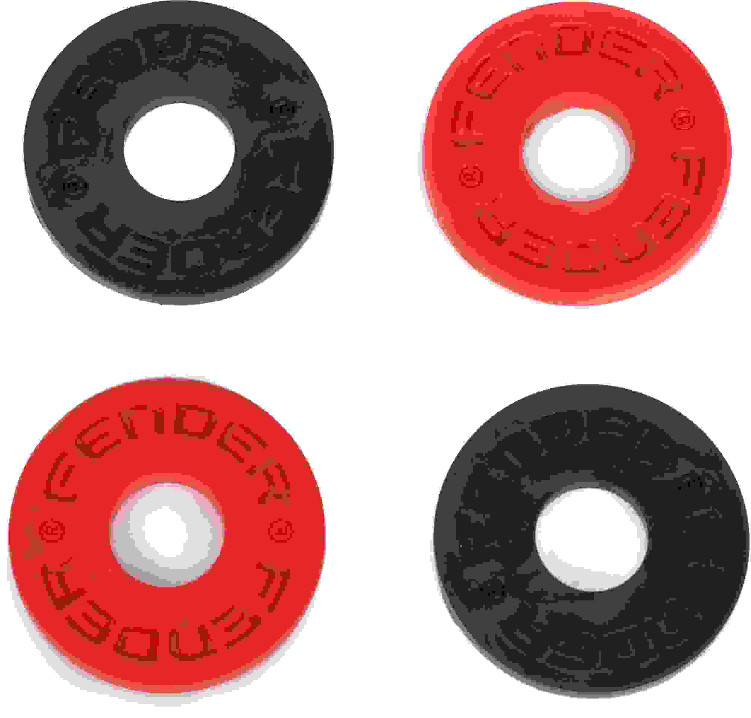 Fender Strap Blocks Strap Locking System (set of 4) - Black/Red ...