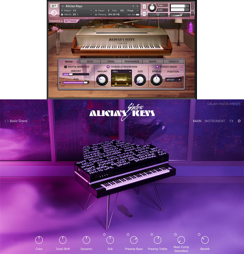 Native Instruments Alicia's Keys + Alicia's Electric Keys Piano ... Native Instruments Alicia's Keys + Alicia's Electric Keys Piano ...