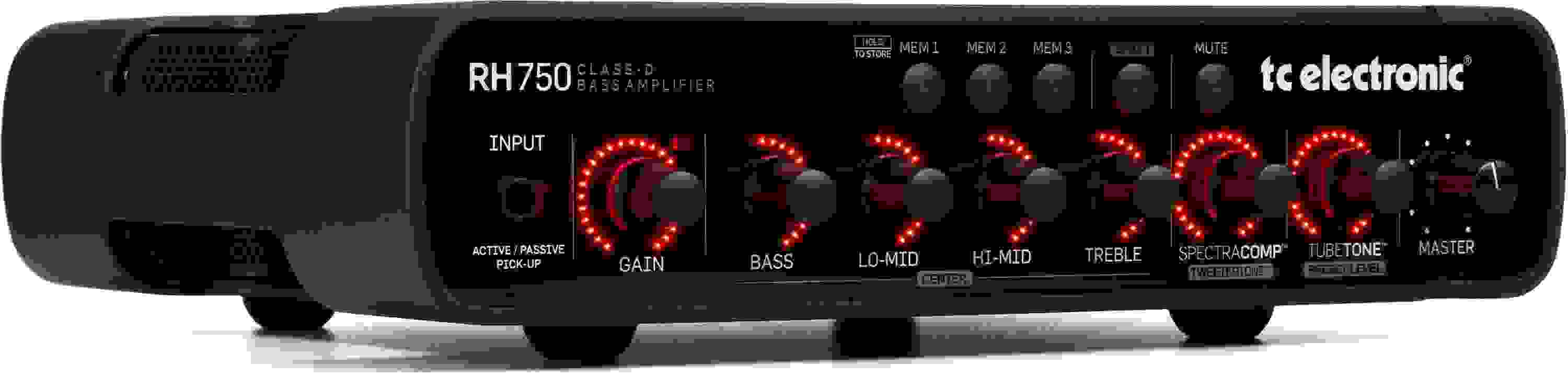 TC Electronic RH750 750-Watt Compact Bass Head | Sweetwater