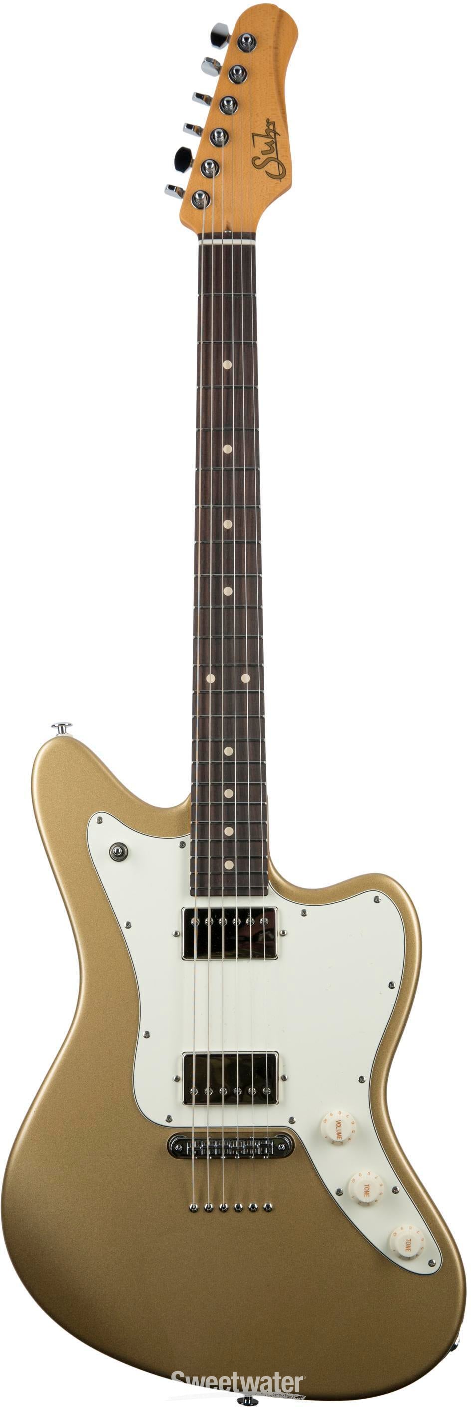 Suhr Classic JM HH Electric Guitar - Gold | Sweetwater