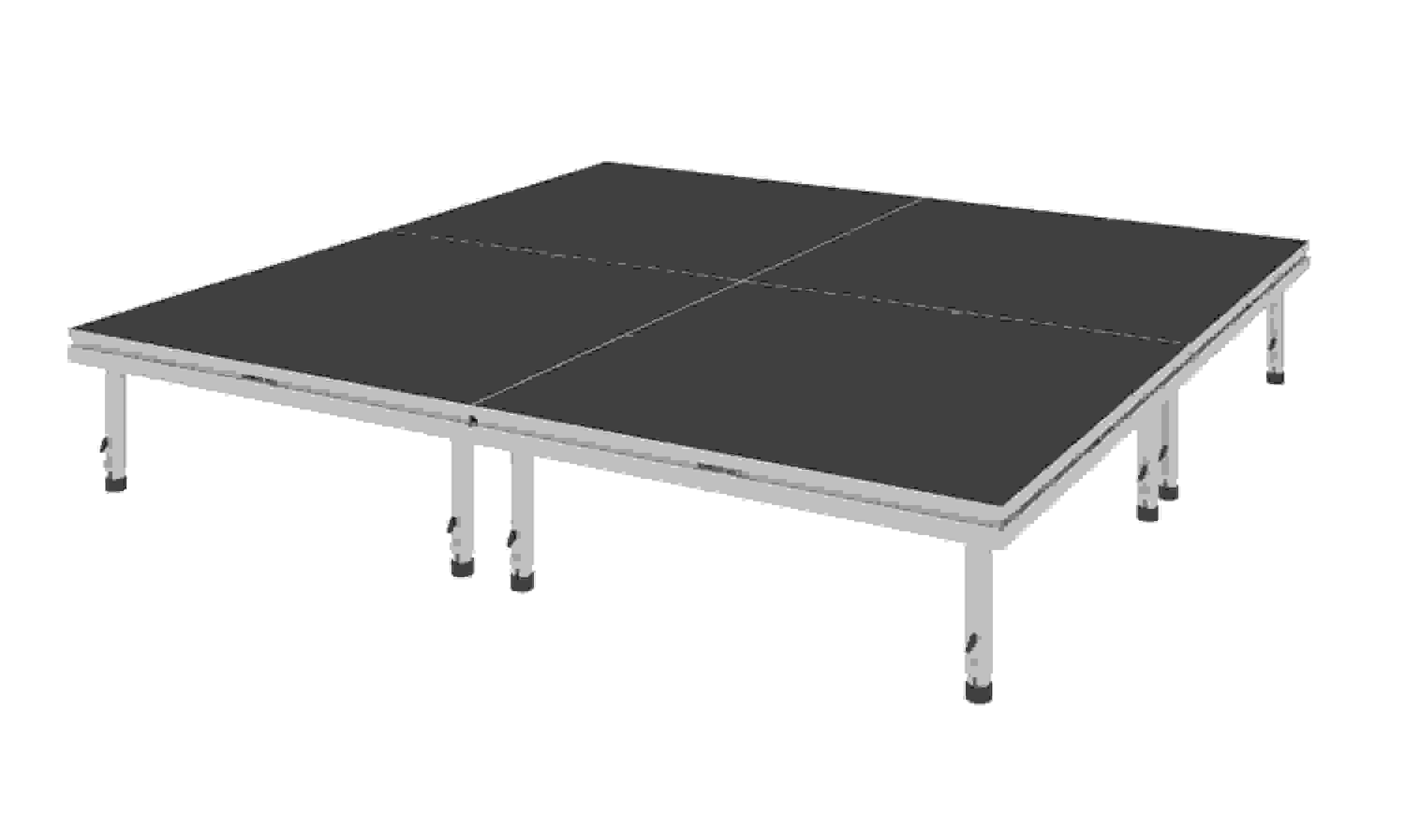 QuickLock QLDRUM6X6I 6-foot x 6-foot Drum Riser - Industrial Finish ...