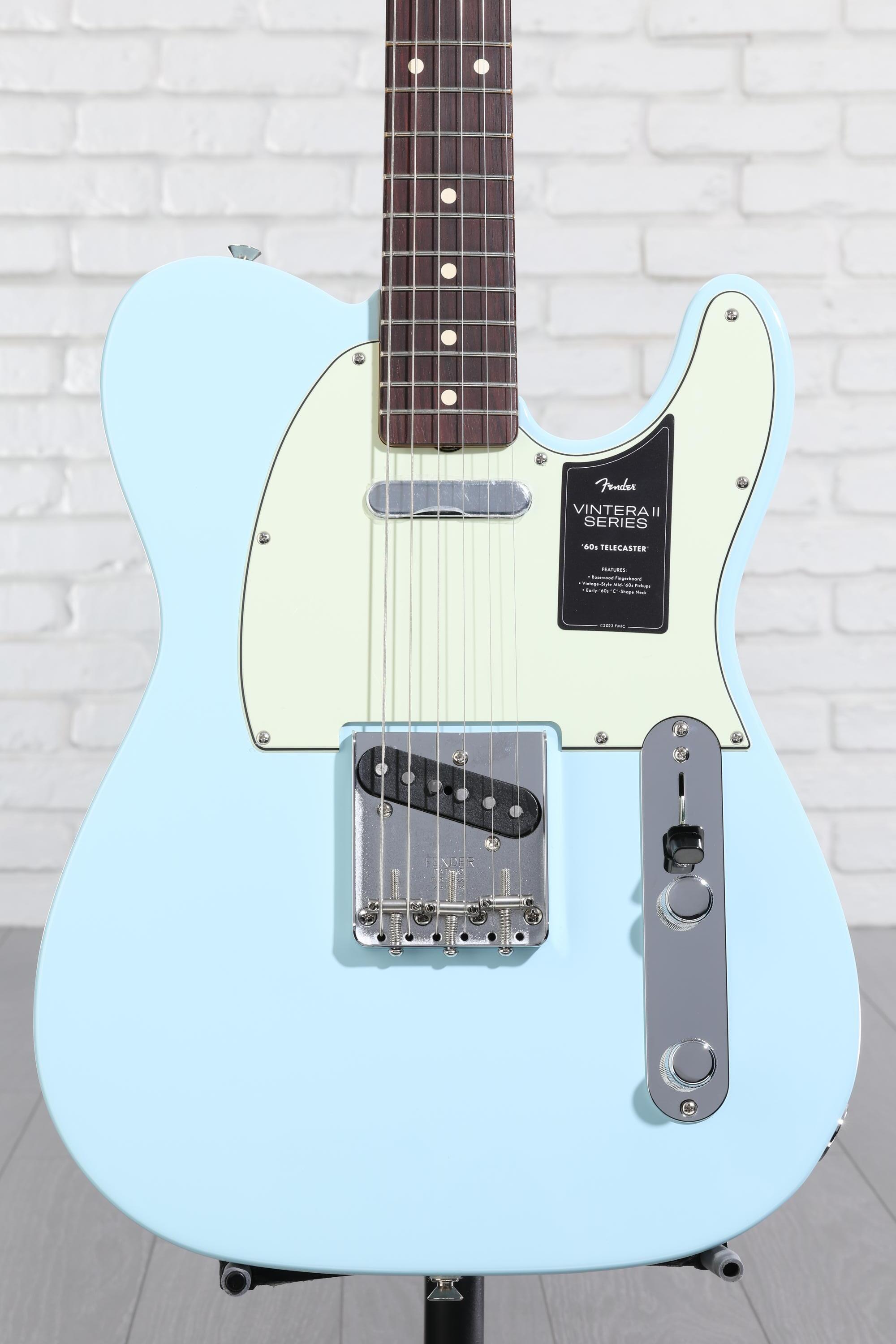Fender Vintera II '60s Telecaster Electric Guitar - Sonic Blue | Sweetwater