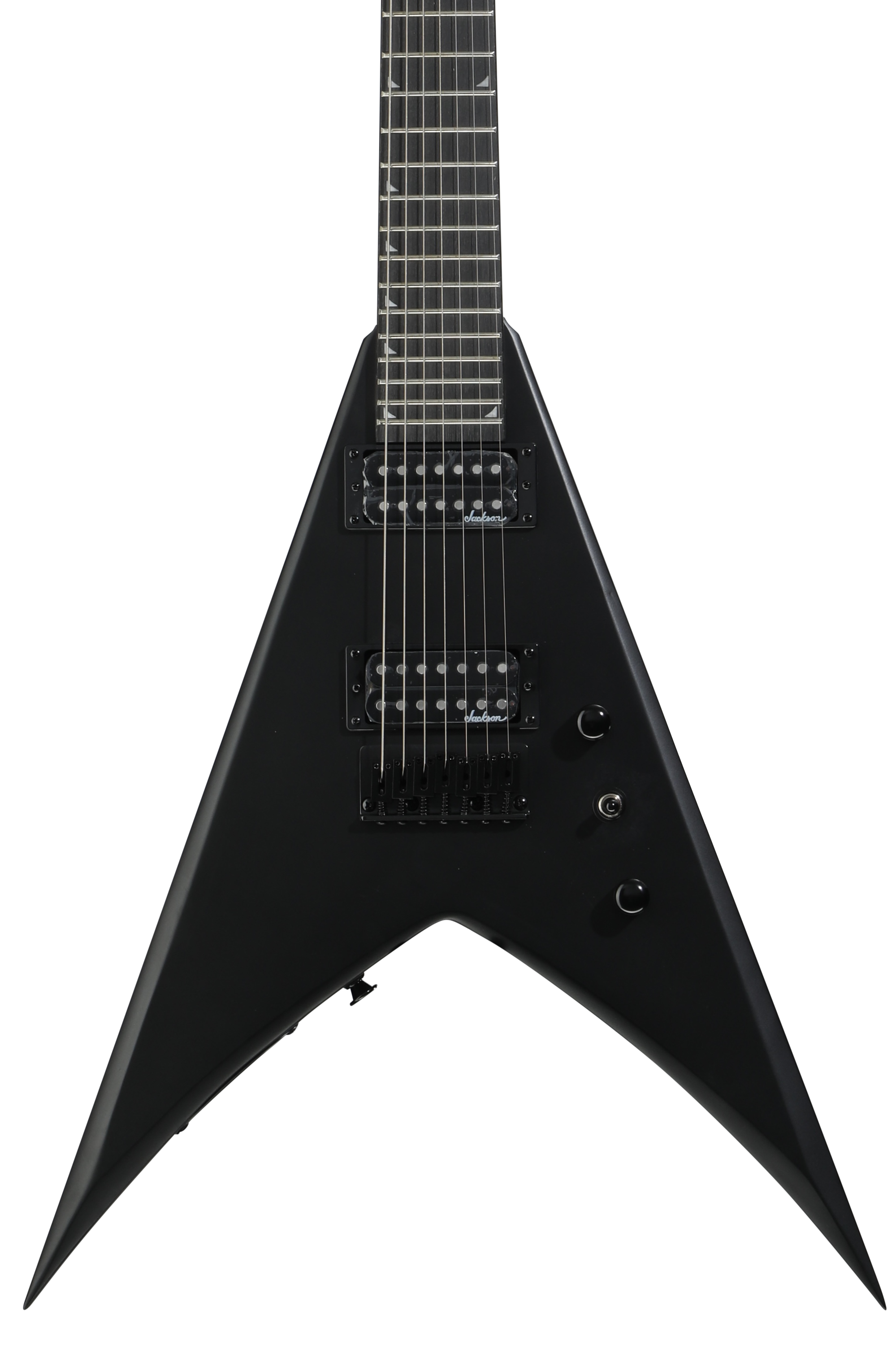 Jackson King V JS22 HT 7-string Electric Guitar - Satin Black | Sweetwater