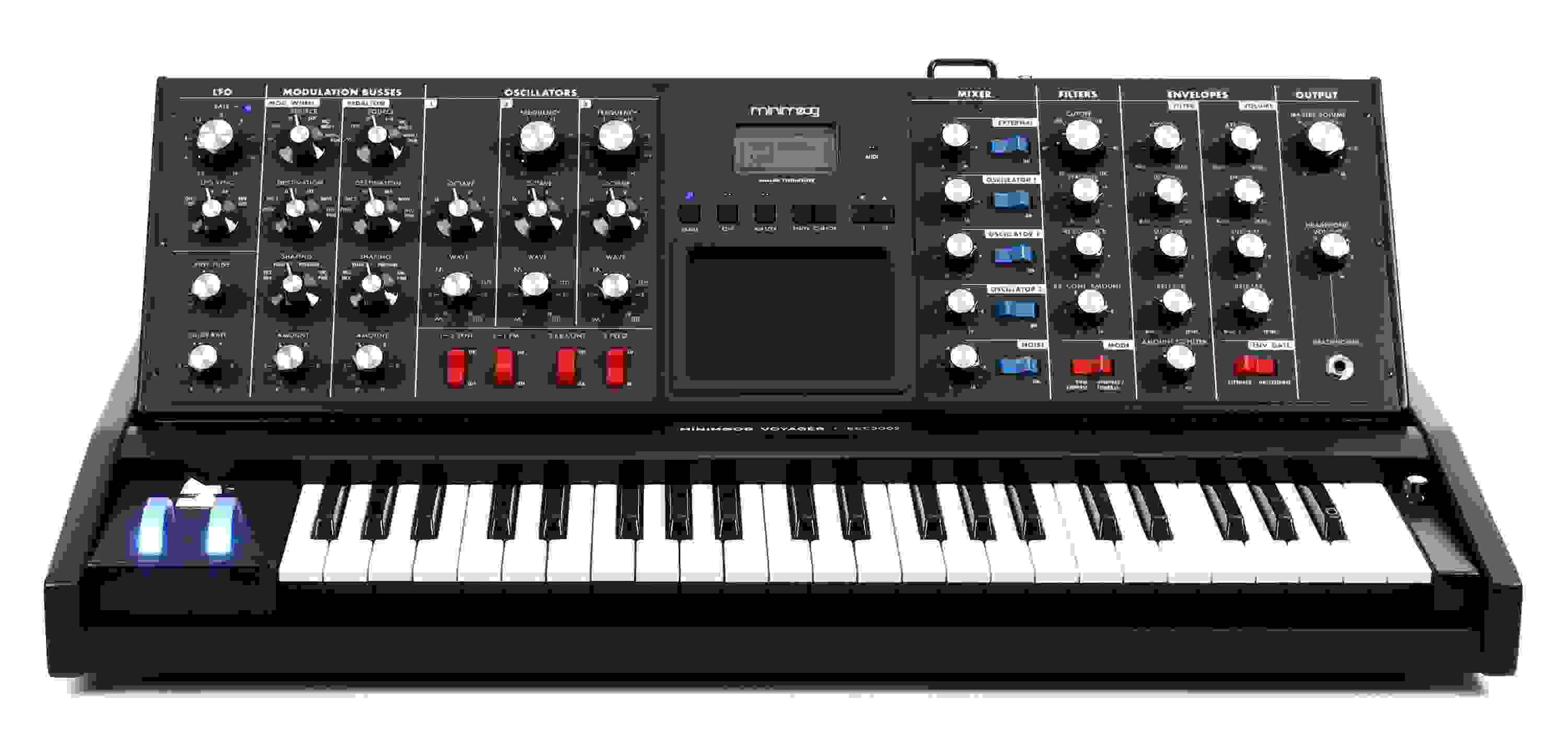 Moog Minimoog Voyager Electric Blue Edition | Sweetwater