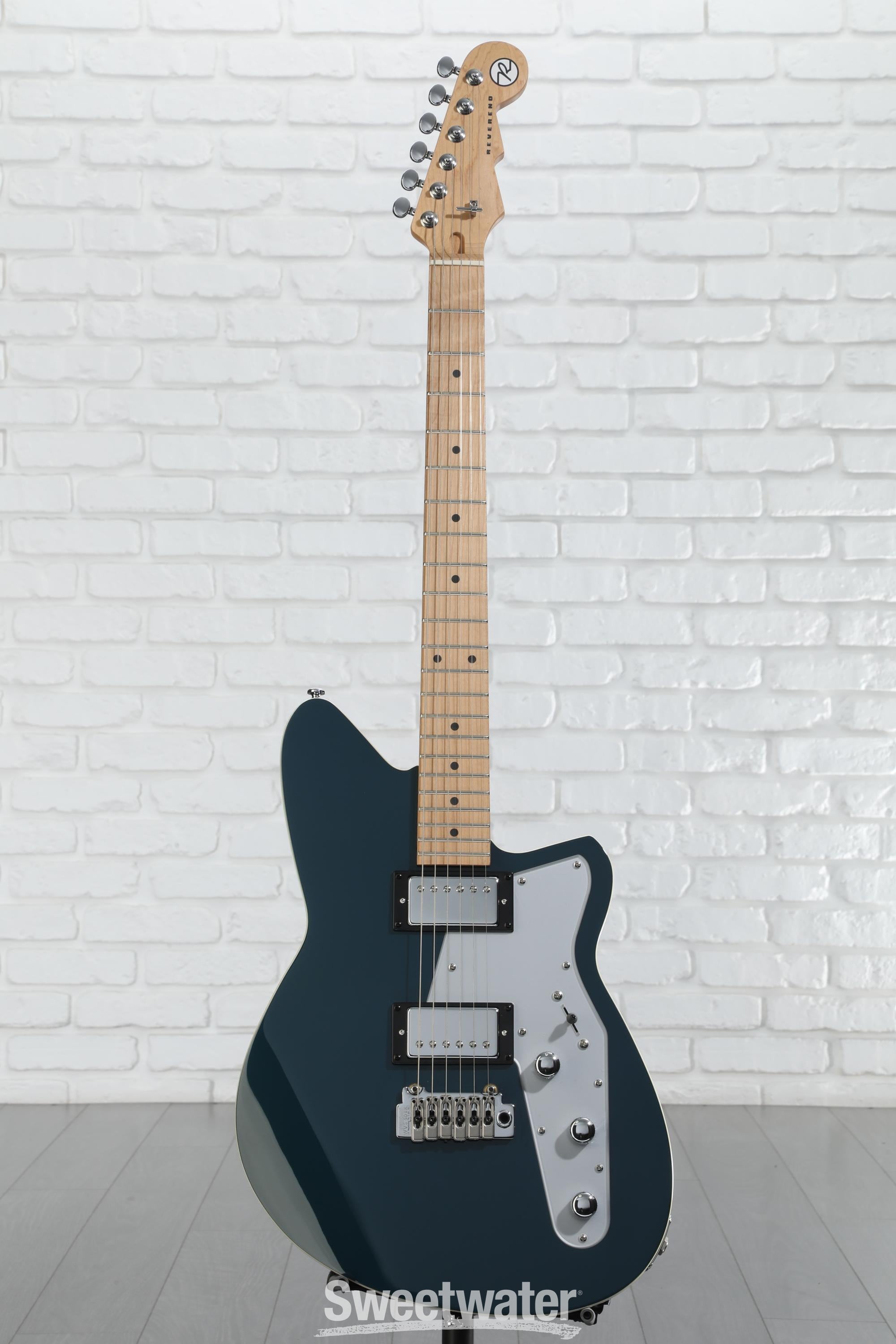 Reverend Jetstream HB Solidbody Electric Guitar - High Tide Blue, Maple ...