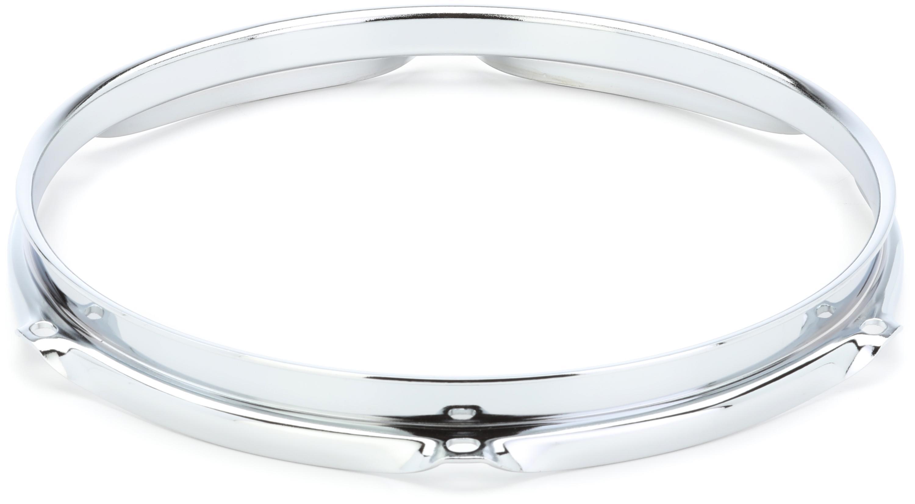 Cardinal Percussion CPT10B6 2.3mm Triple-flanged Hoop - Polished Metal ...