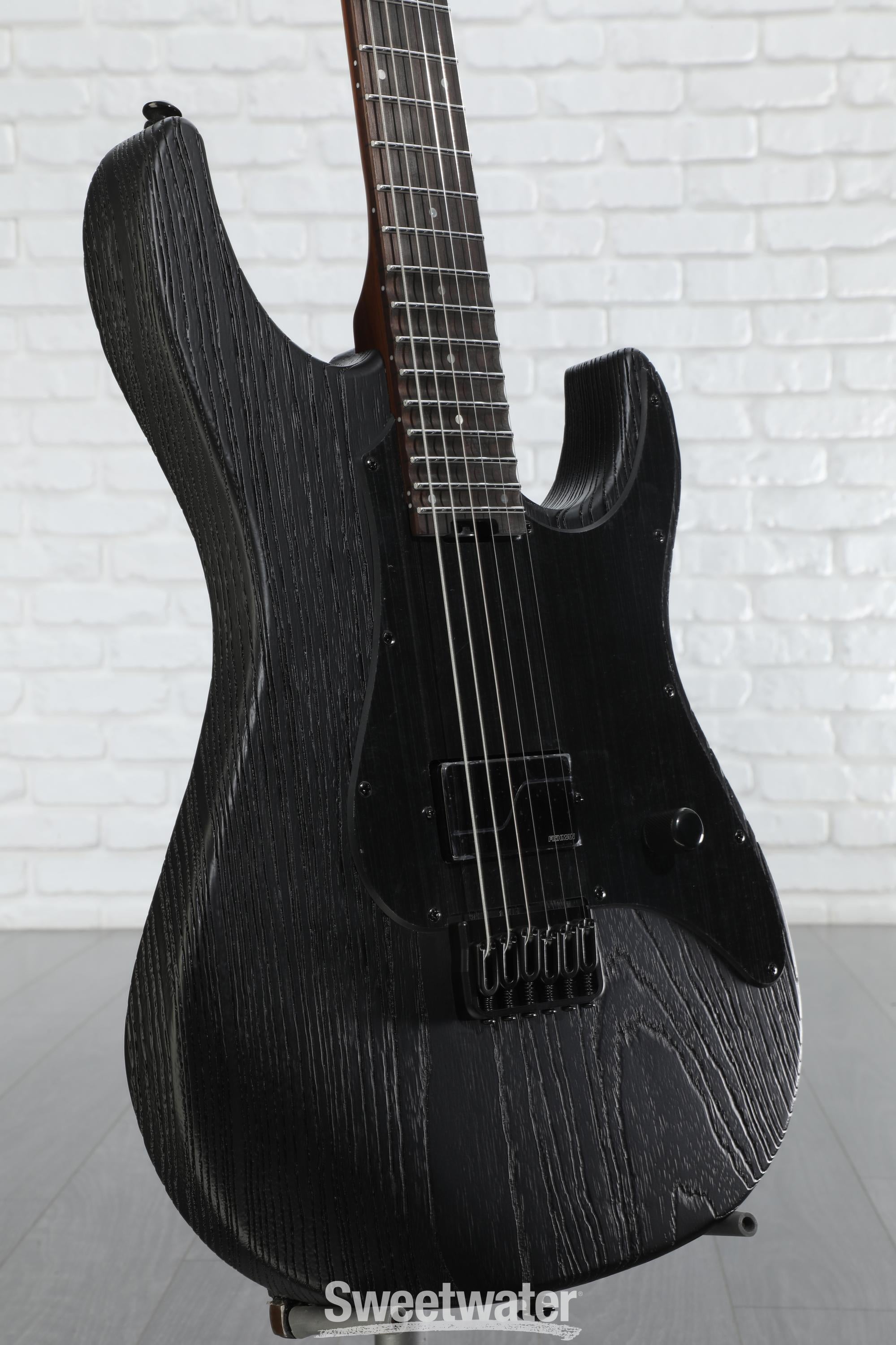 ESP SN-1 HT Electric Guitar - Black Blast | Sweetwater