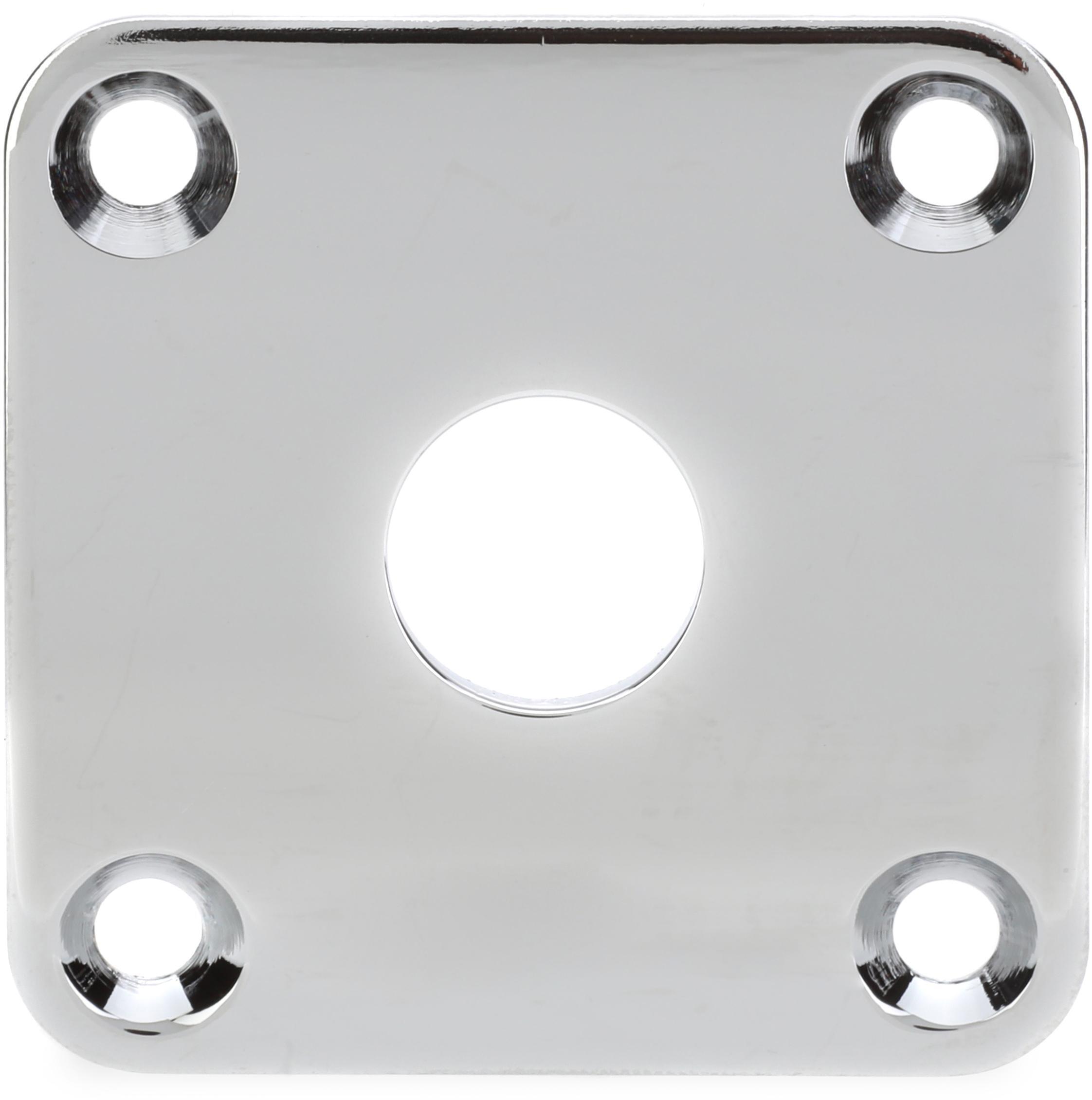 Gotoh JCB-4 Square-shaped 4-screw Jack Plate - Chrome | Sweetwater