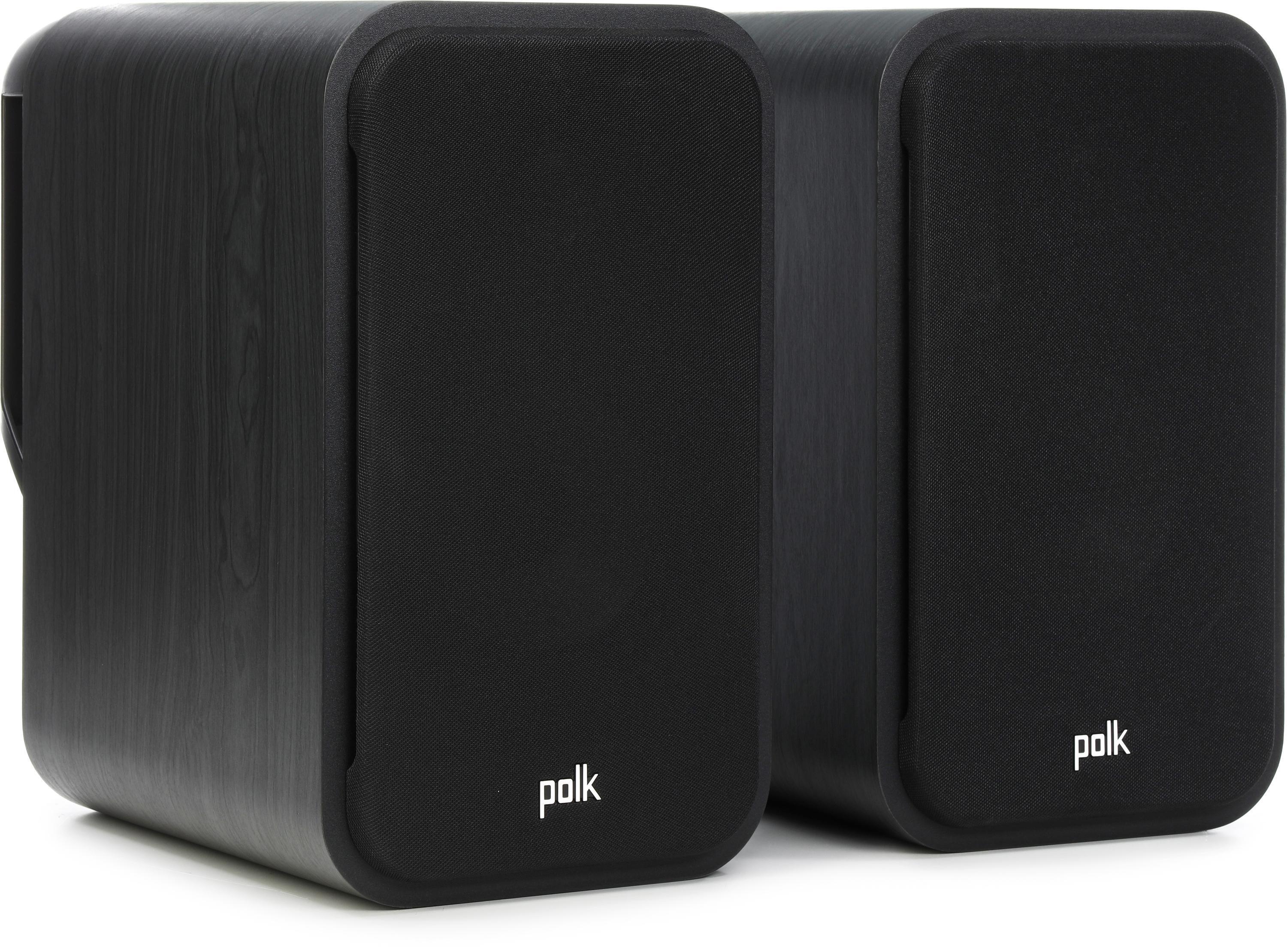 Polk Audio Signature Elite ES20 Bookshelf Speaker - Black (Pair ...