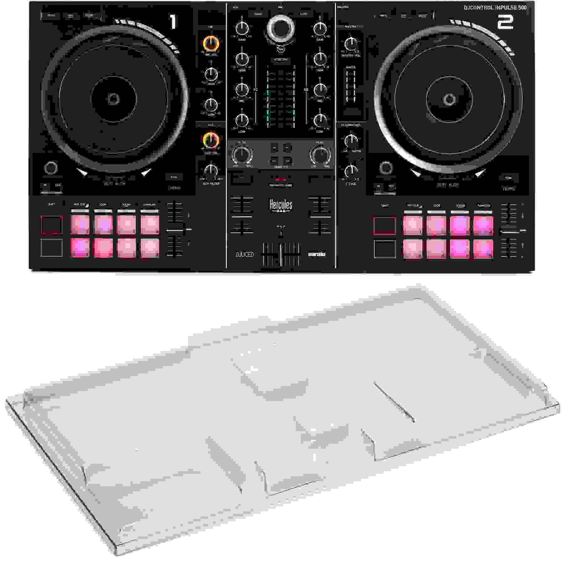 Hercules DJ DJControl Inpulse 500 2-channel DJ Controller with ...