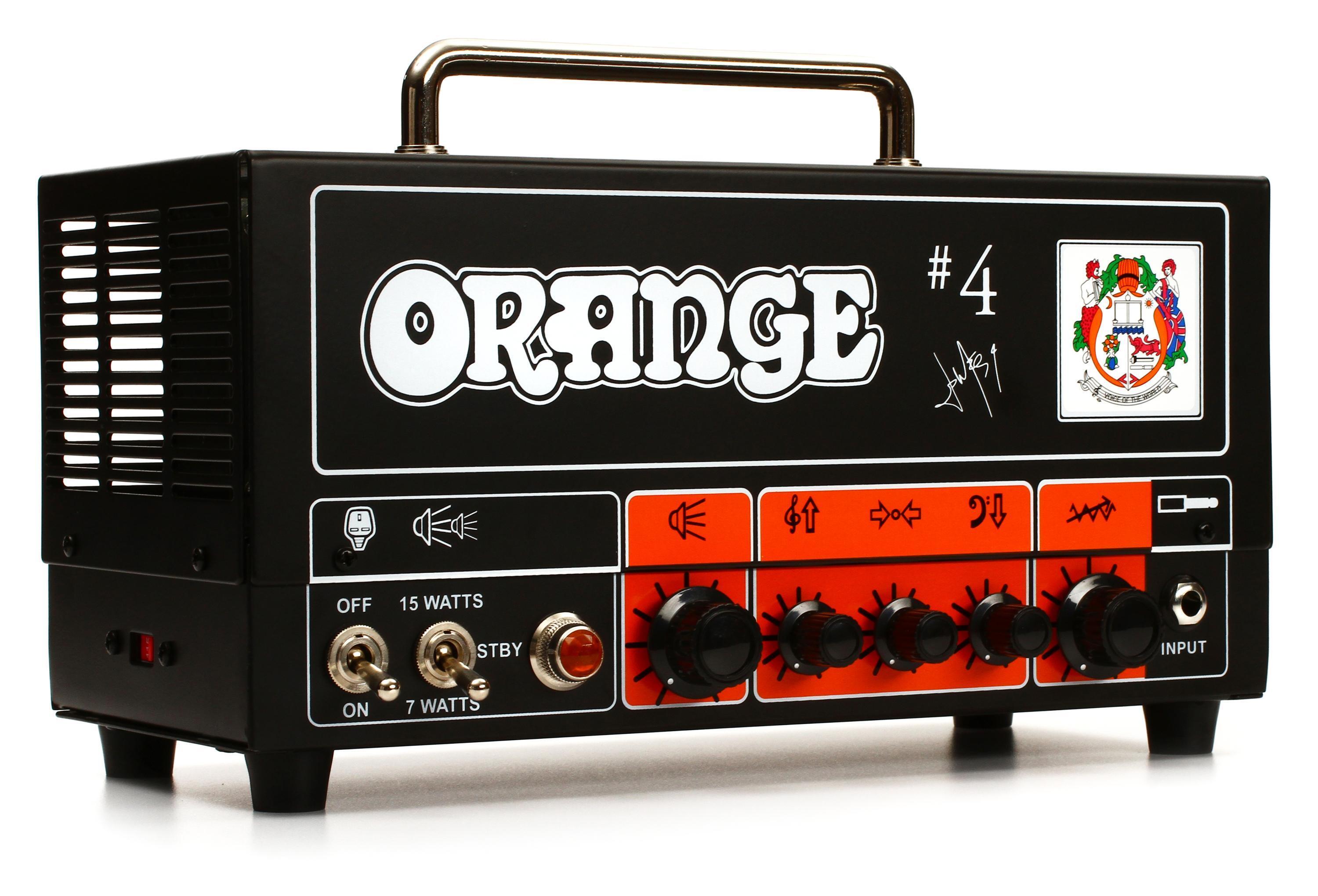 Orange Signature #4 Jim Root Terror 15/7-watt Hi-Gain Tube Head ...