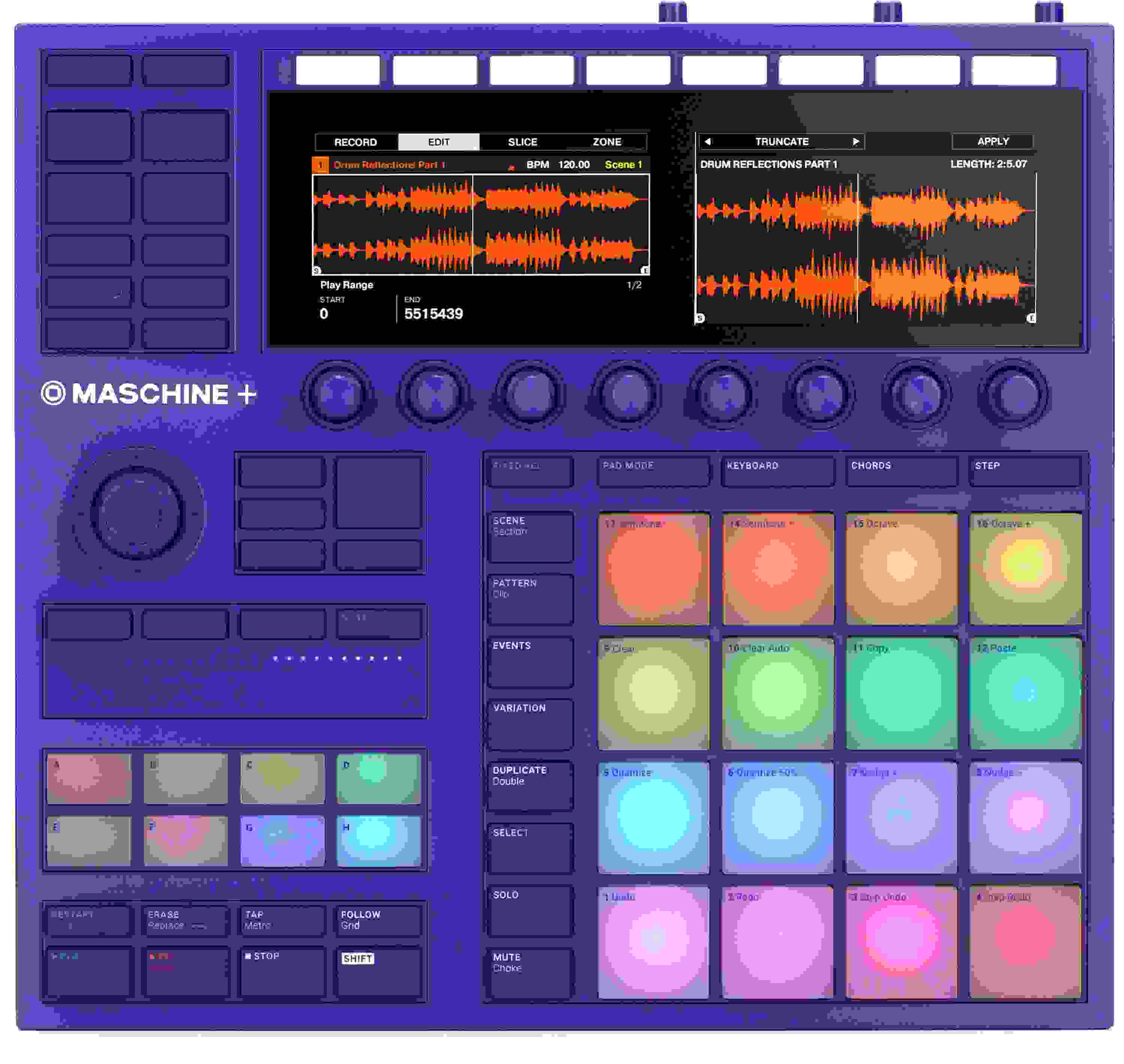 Native Instruments MASCHINE Plus Standalone Production and Performance ...
